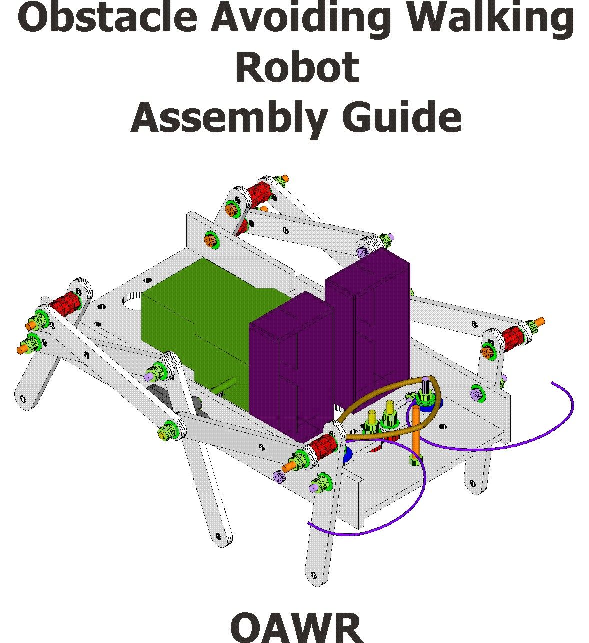 How to Make an OAWR (Obstacle Avoiding Walking Robot) : 7 Steps (with Pictures) - Instructables