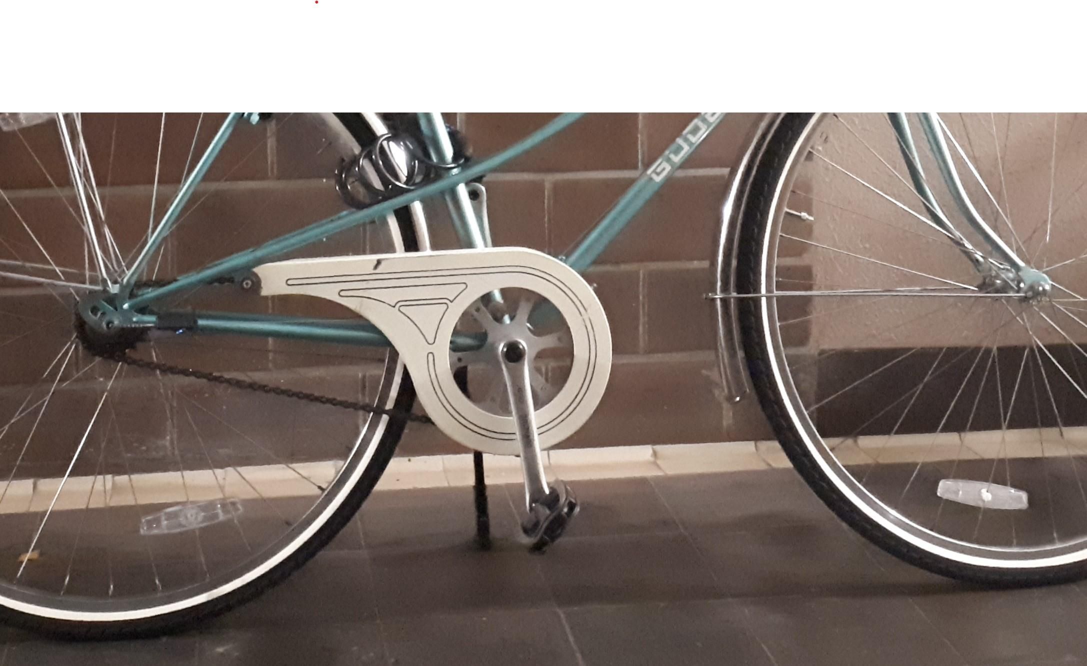 Wooden Chain Guard for Bicycle Restoration : 6 Steps - Instructables