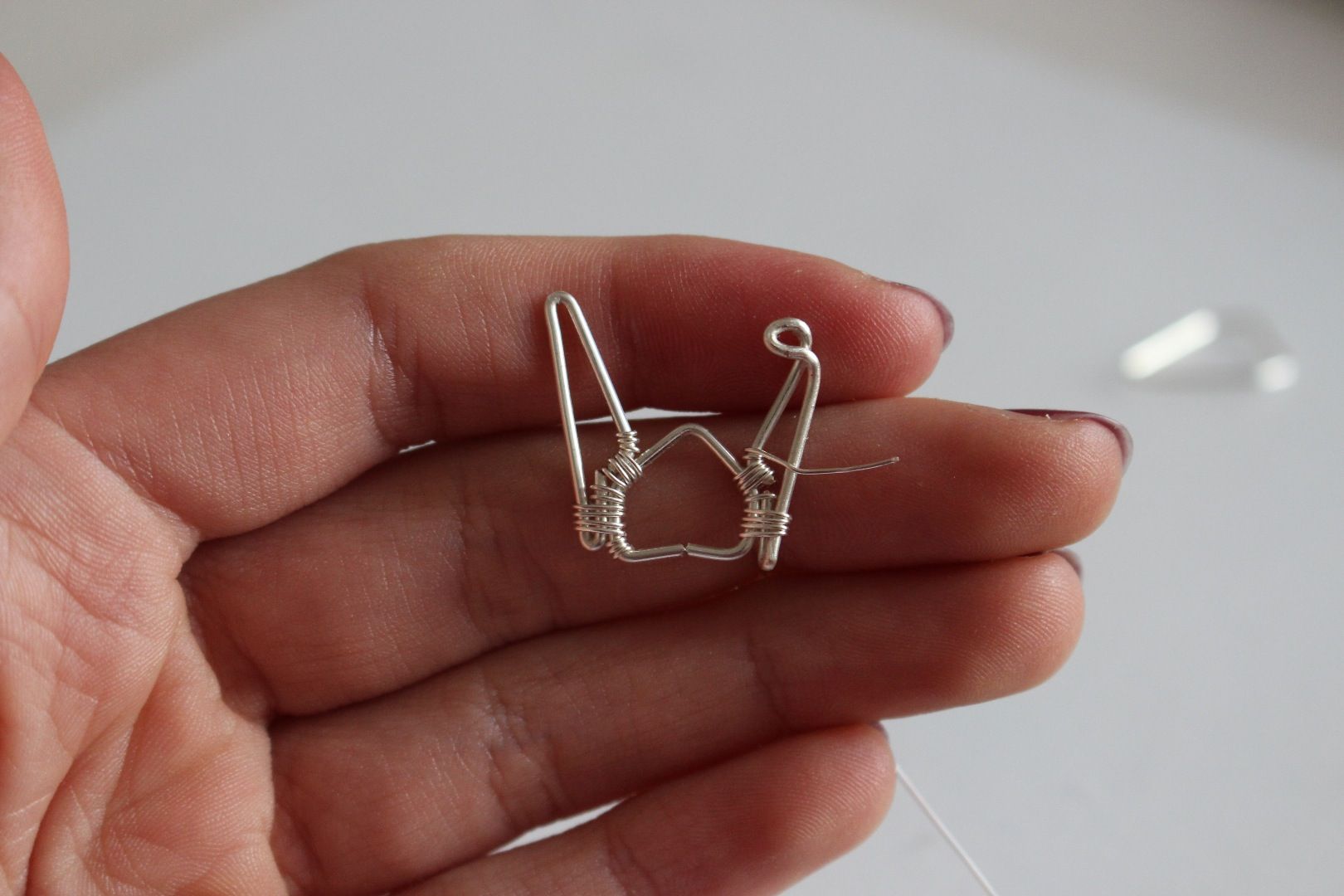 Wire "origami" Crane Pendant : 27 Steps (with Pictures) - Instructables