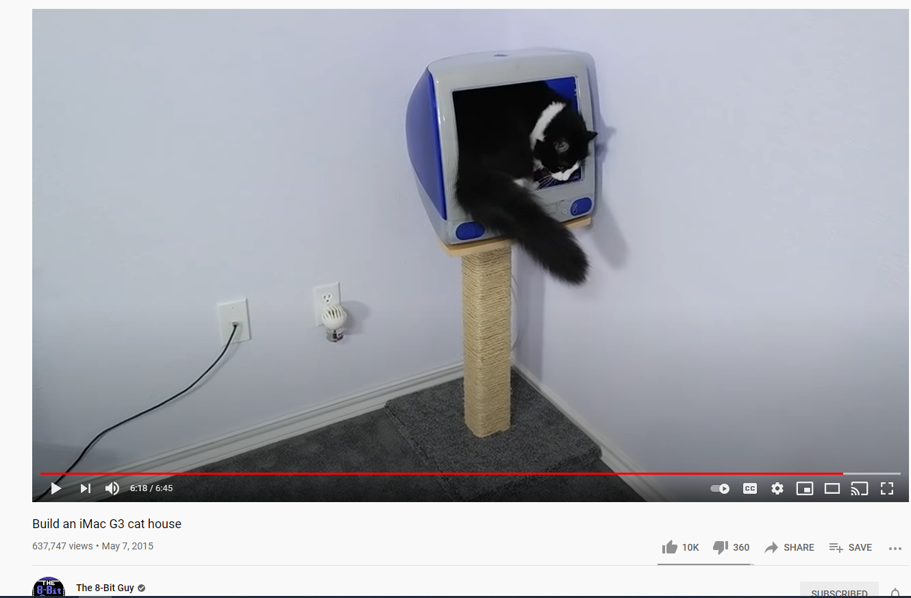 IMac Cat Bed : 7 Steps (with Pictures) - Instructables
