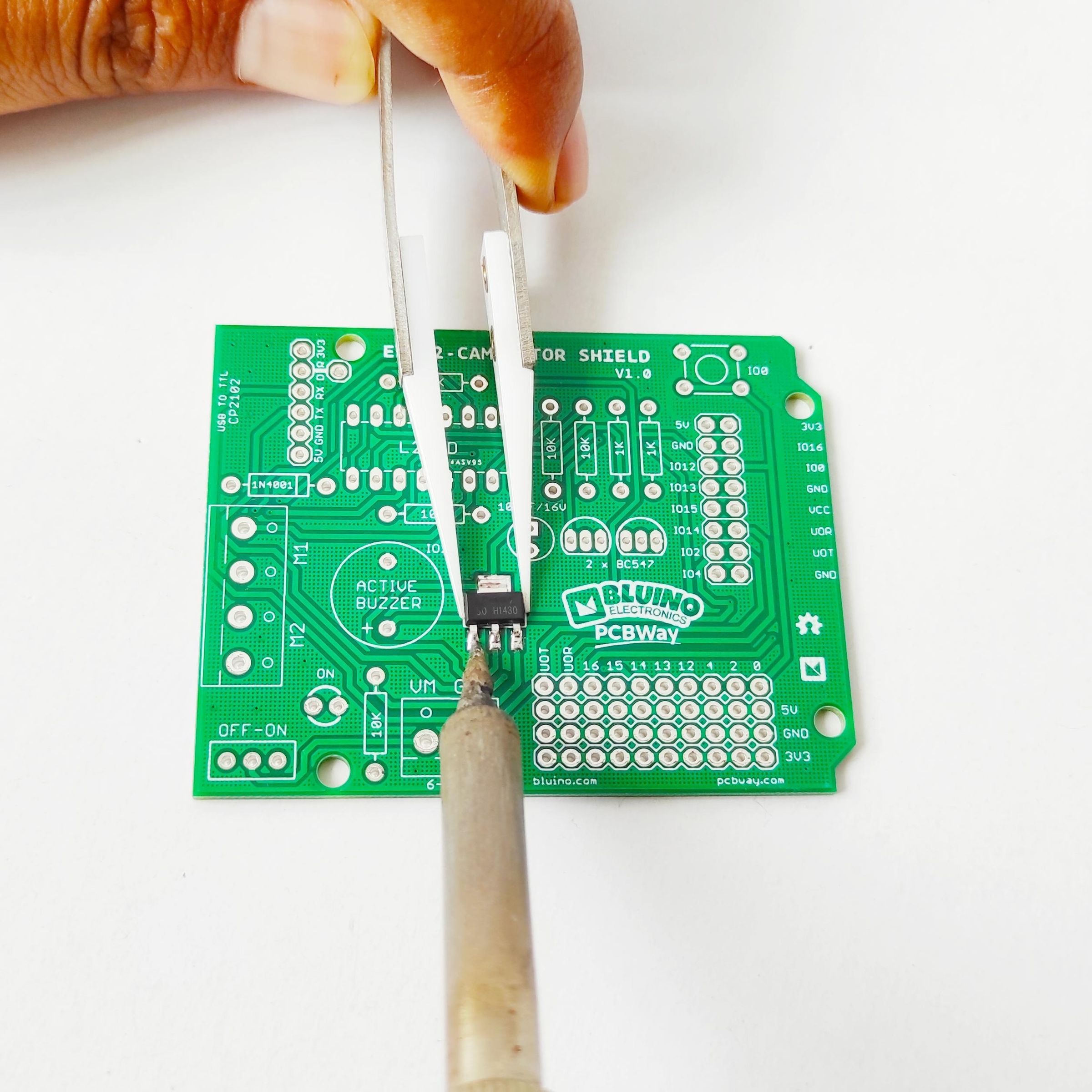 DIY ESP32 Camera Motor Shield - Wifi Camera Robot Car : 13 Steps (with ...