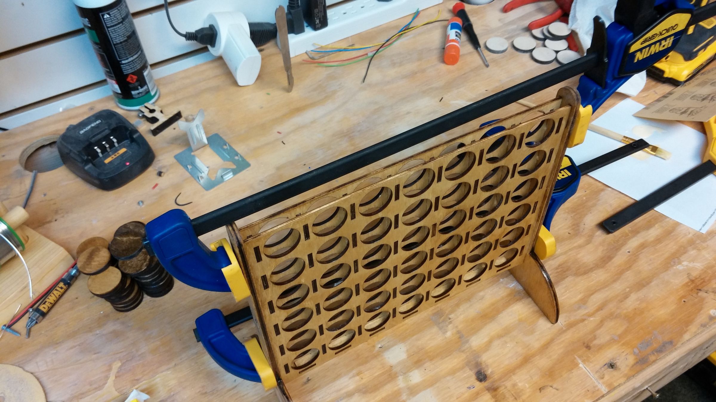 Wood Connect Four Game : 5 Steps (with Pictures) - Instructables