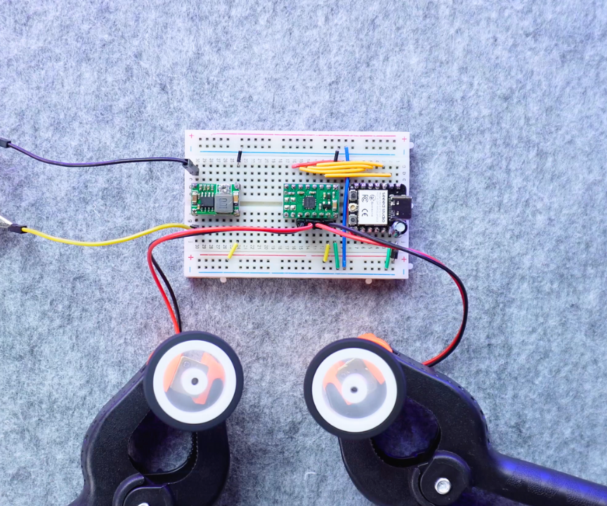 One and Multiple Servo Motor Control With ESP32 Development Board : 8 ...