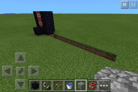 How to Build a Minecraft TNT Arrow Cannon - Pocket Edition : 5 Steps ...
