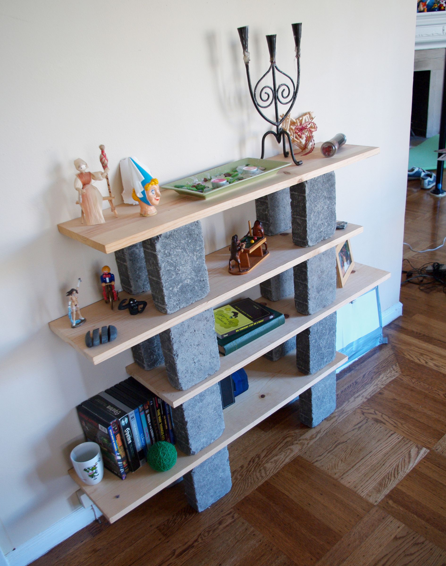 Paving Stone Shelf - Instructables