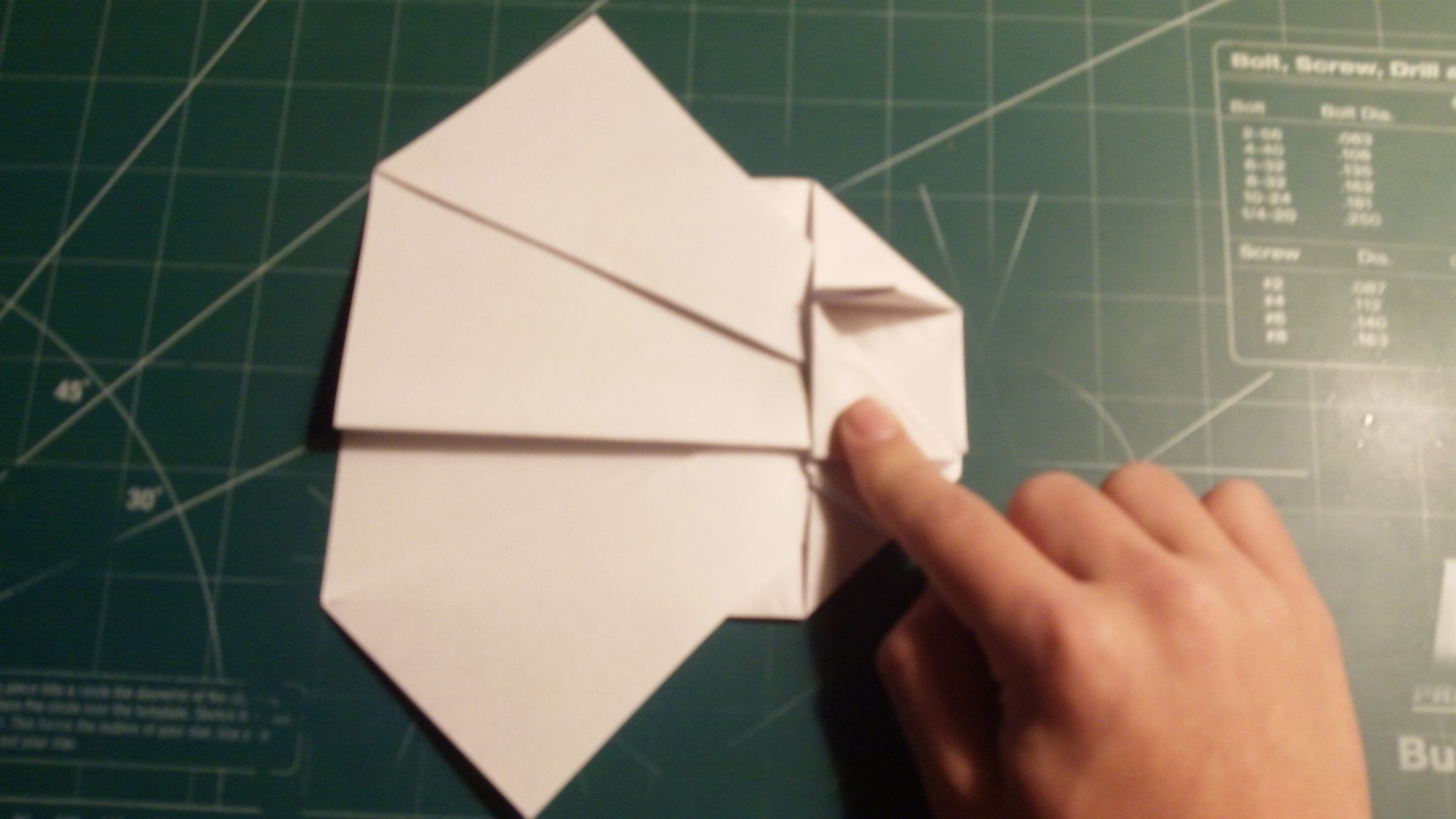 How to Make the Eagle Paper Airplane : 9 Steps - Instructables