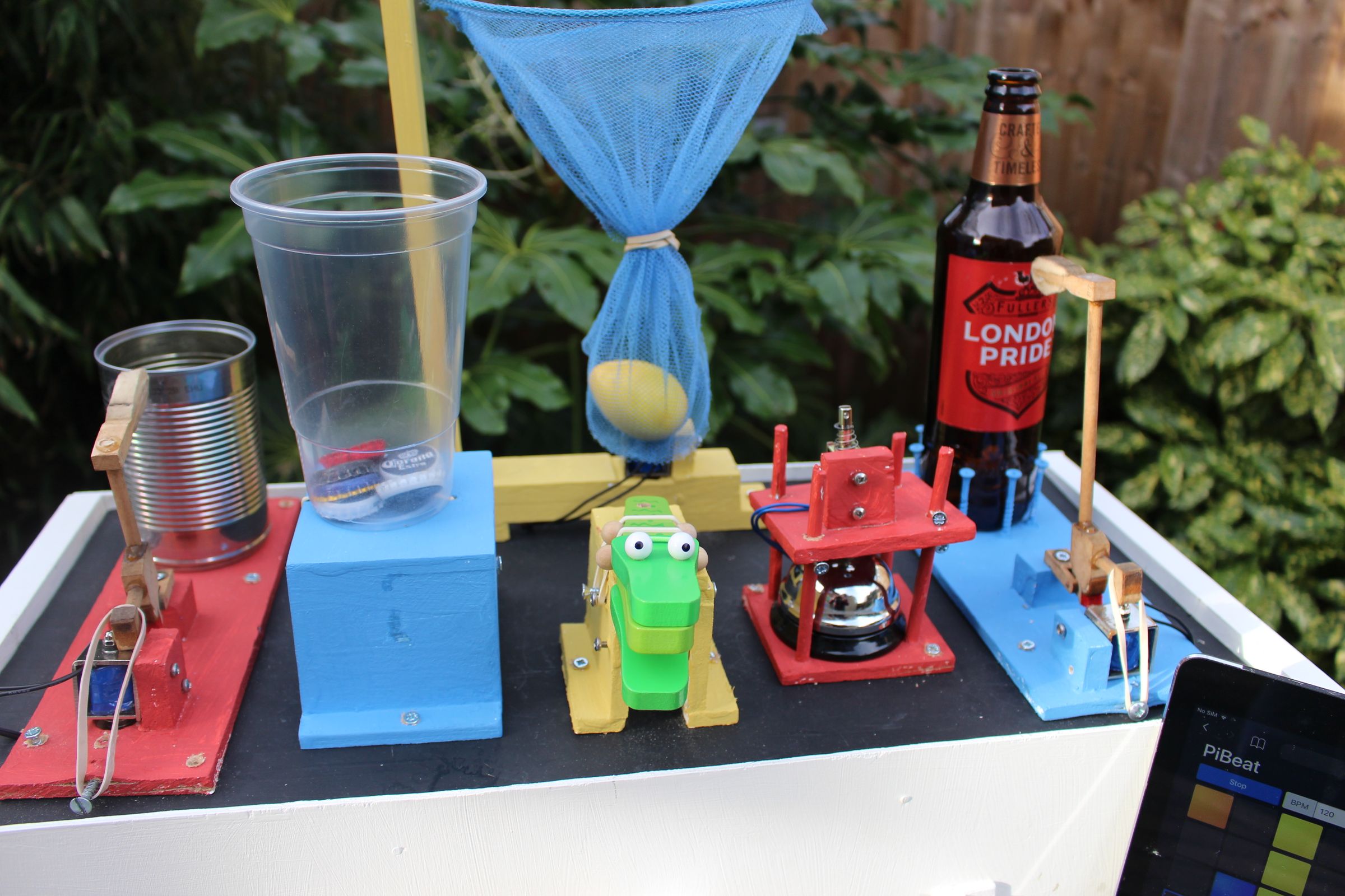 A Raspberry Pi Powered Junk Drum Machine : 15 Steps (with Pictures ...