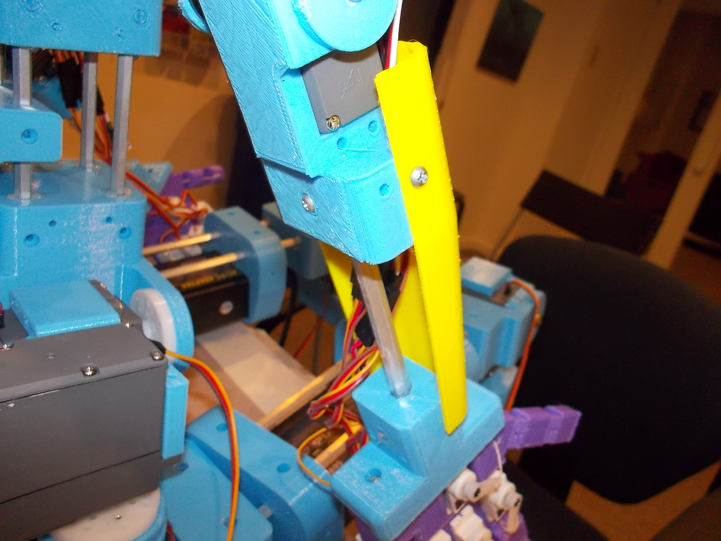 ASPIR: Full-Size 3D-Printed Humanoid Robot : 80 Steps (with Pictures ...