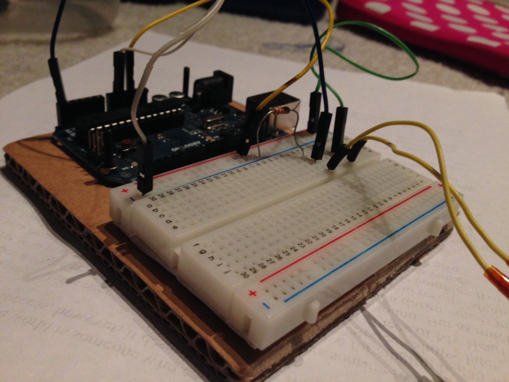 Temperature Sensor With LED : 7 Steps - Instructables