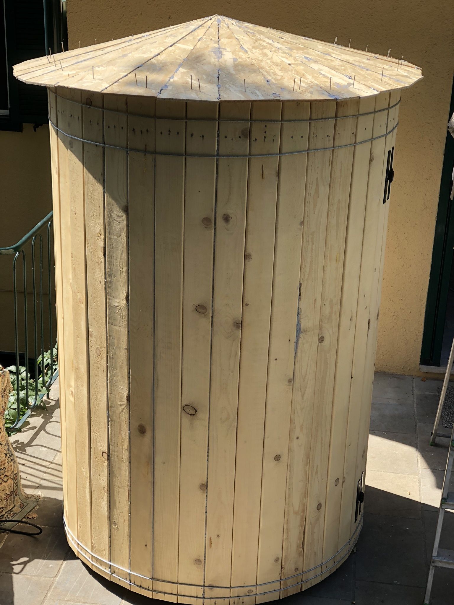 Finnish Sauna Cheap Very Small Easy to Build, and Mobile! : 9 Steps ...