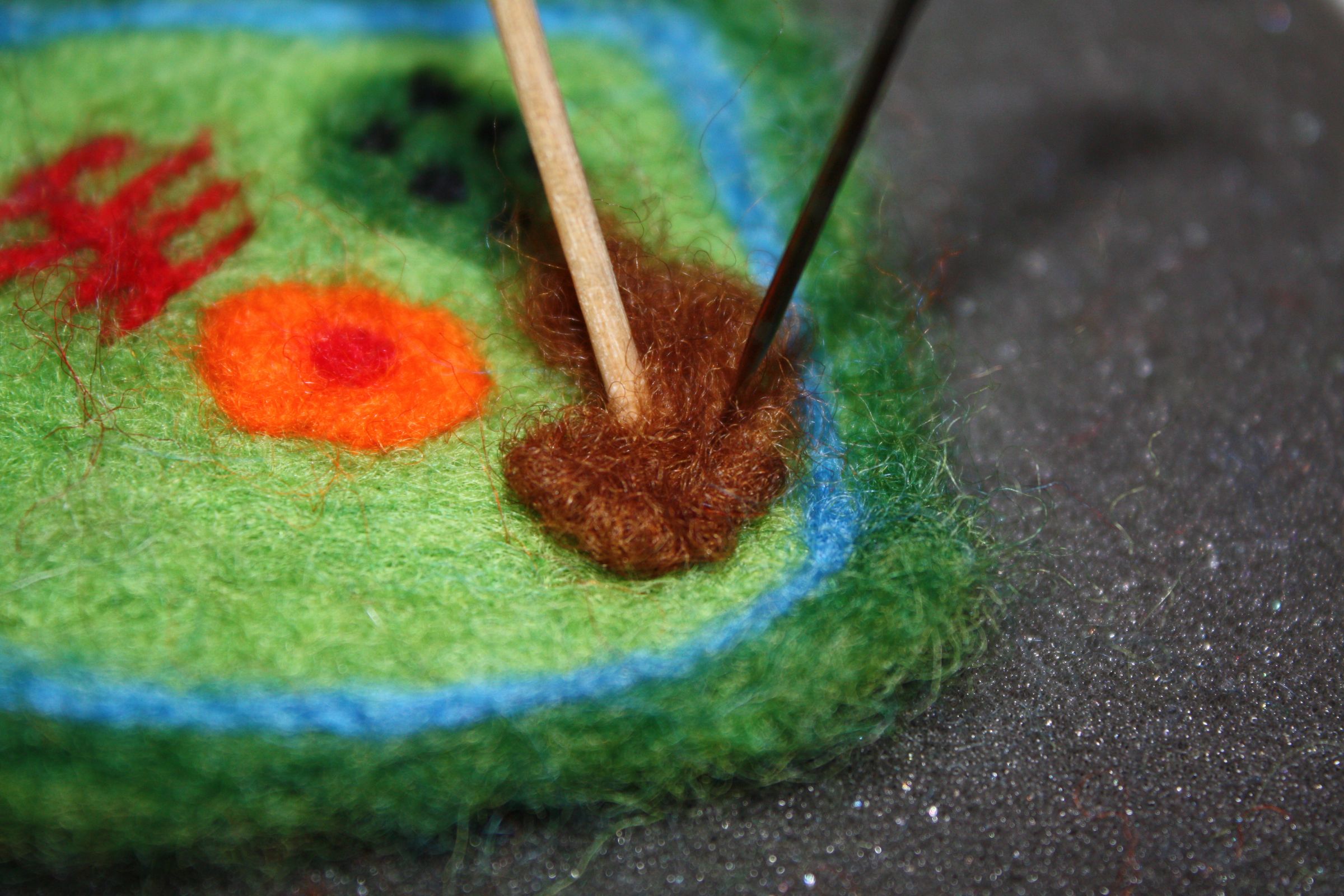 Needle Felted Plant Cell : 11 Steps (with Pictures) - Instructables