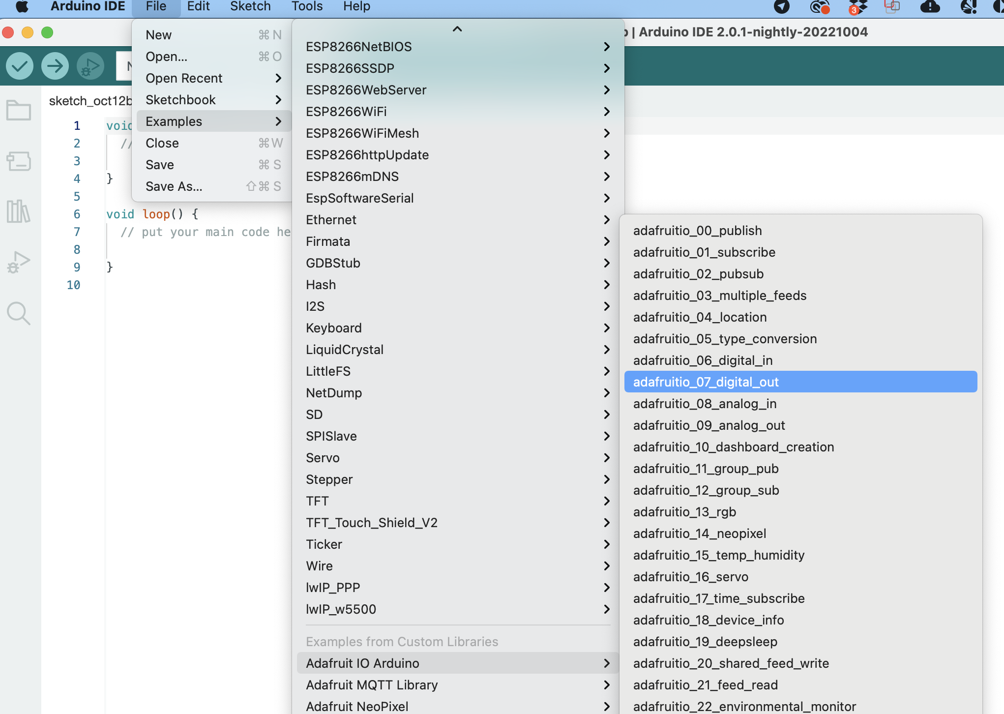 Arduino IDE X Adafruit - Connect Met Een Klasgenoot : 3 Steps ...