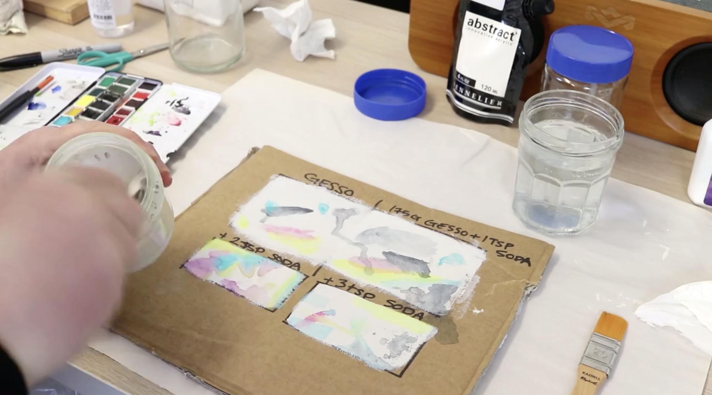 Gesso and Watercolour Ground Recipes : 4 Steps (with Pictures ...