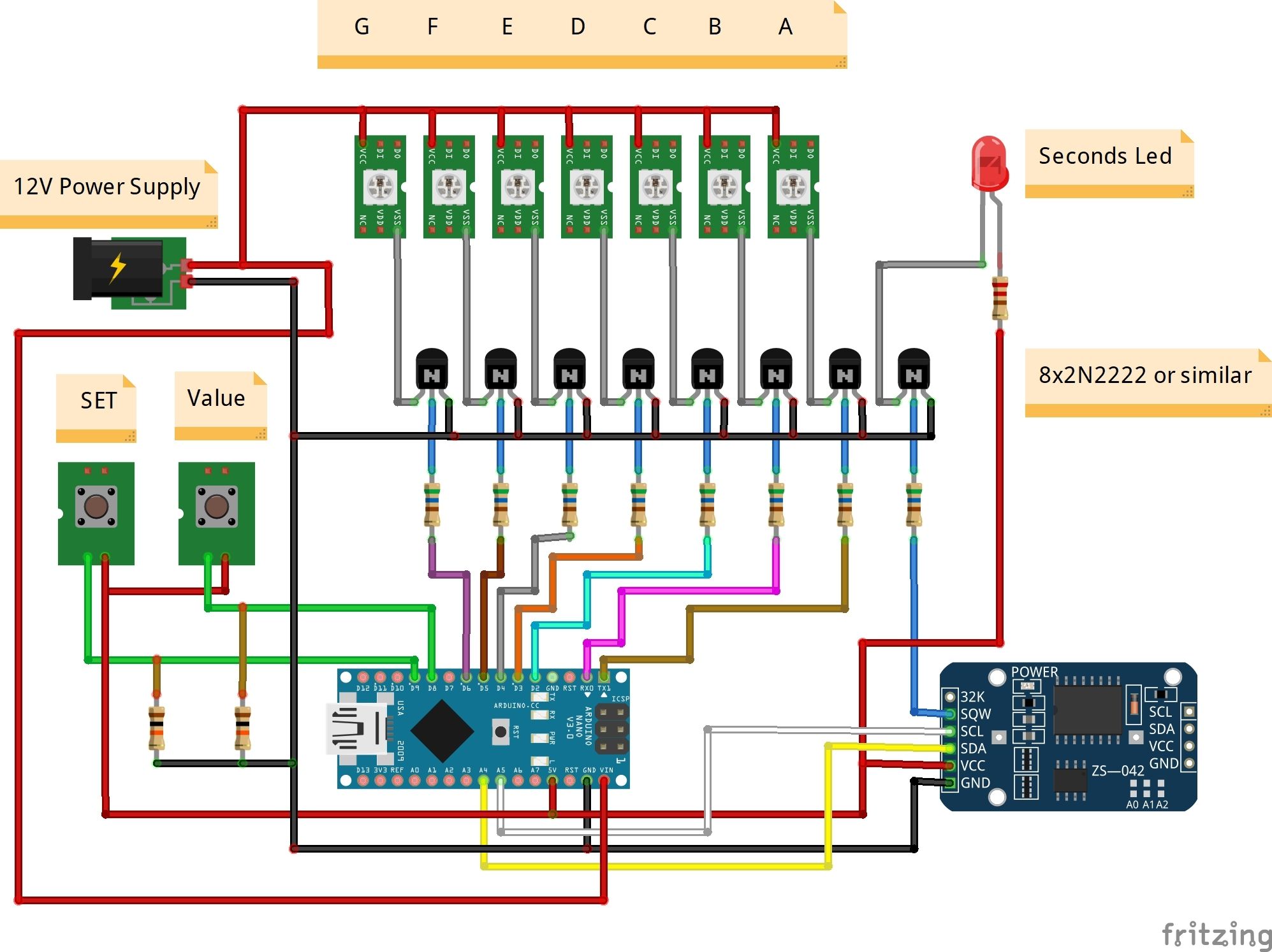 DIY 3D Printed Single Digit Arduino Clock : 4 Steps - Instructables