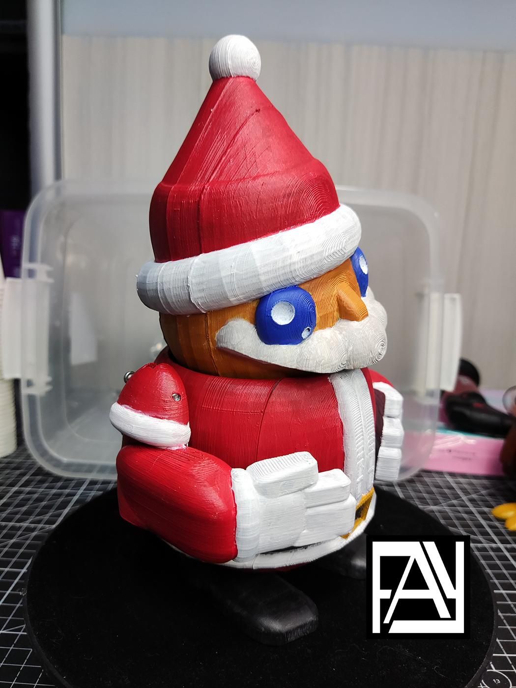 Dancing Santa Clause Automata : 8 Steps (with Pictures) - Instructables