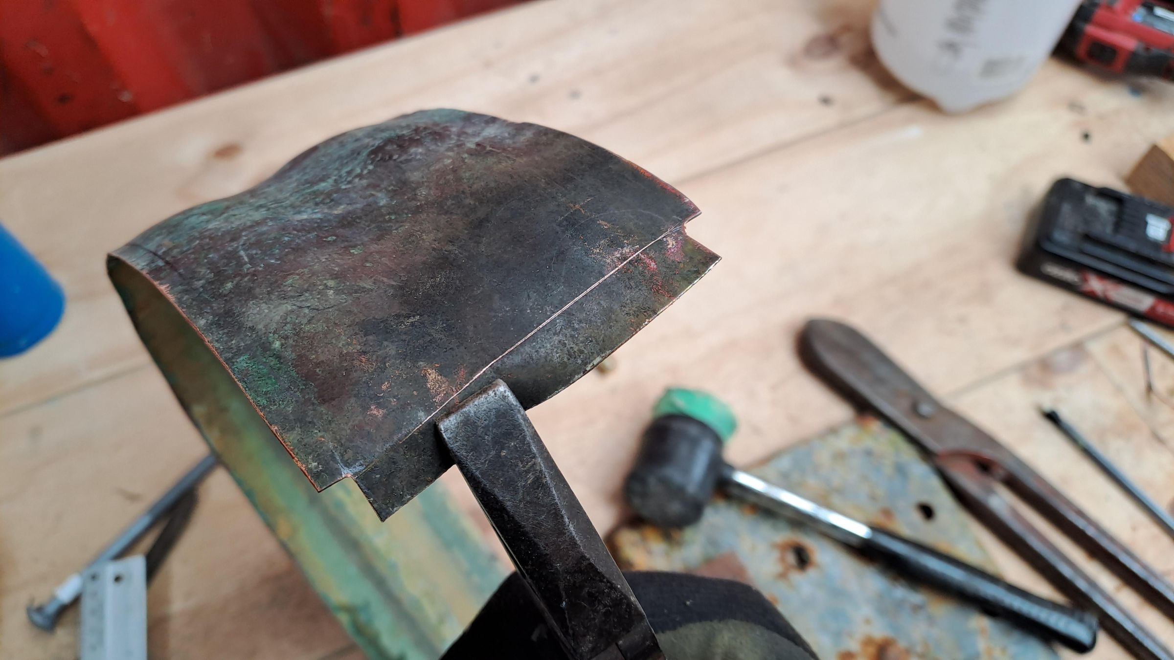 Recycled Beaten Copper Lamp : 17 Steps - Instructables