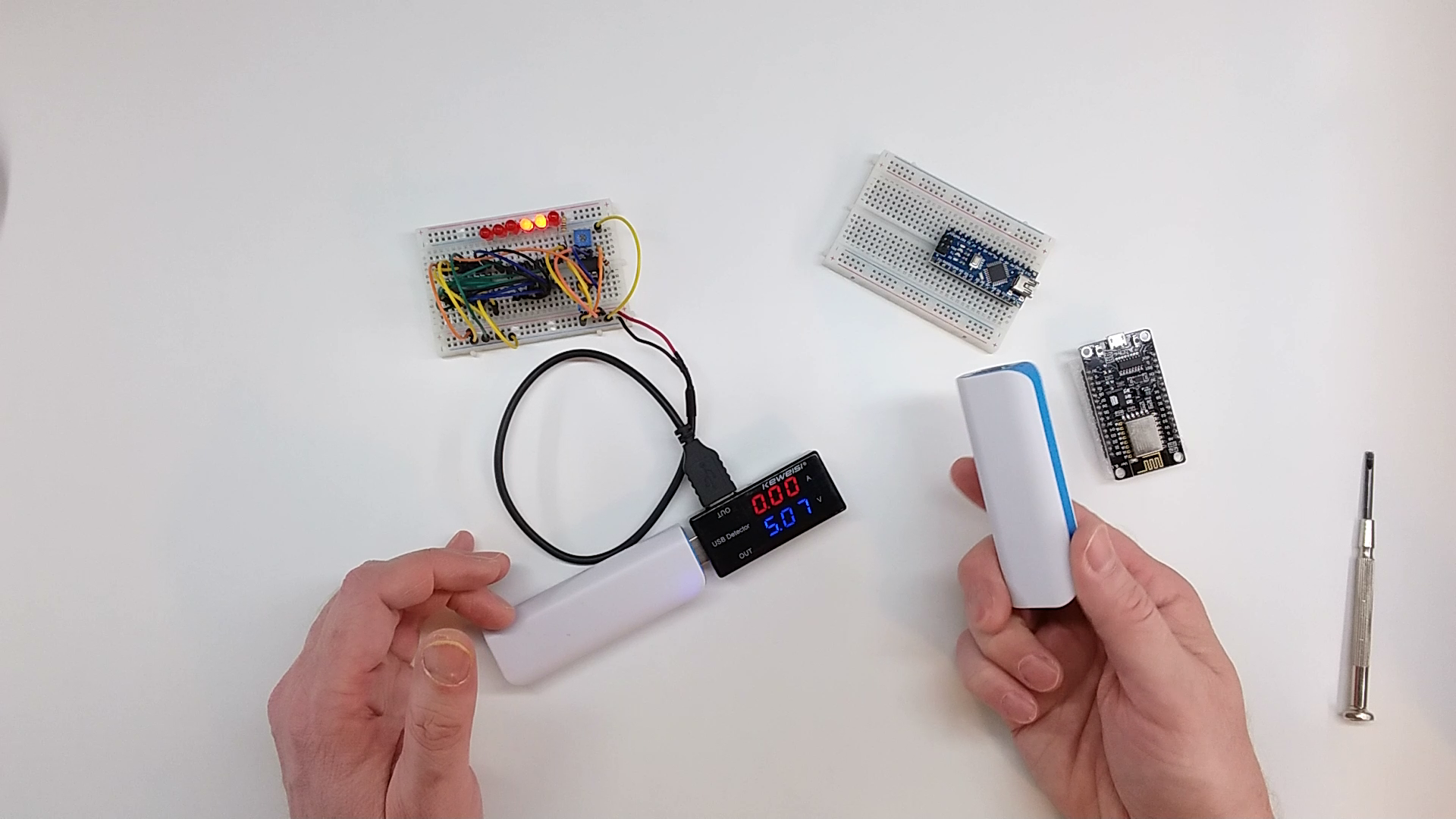 Hacking USB Power Banks to Power Arduino : 6 Steps - Instructables