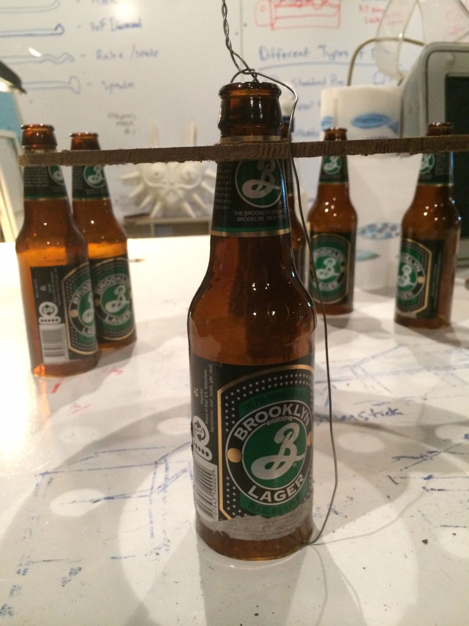 ChandiliBeer: the LED Beer Bottle Chandelier : 5 Steps (with Pictures ...