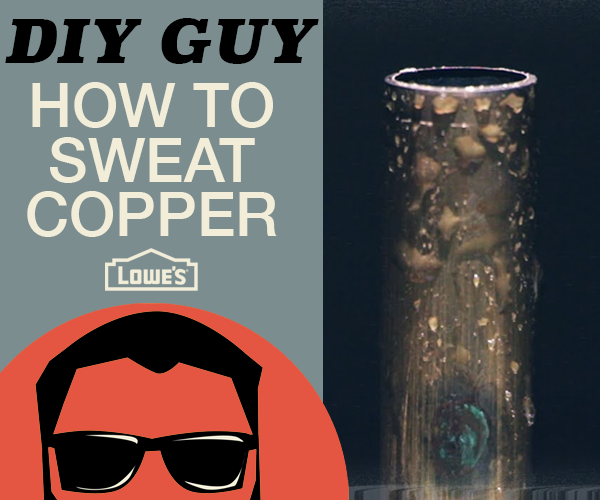How to Sweat Copper Pipe - DIY Guy : 9 Steps (with Pictures ...