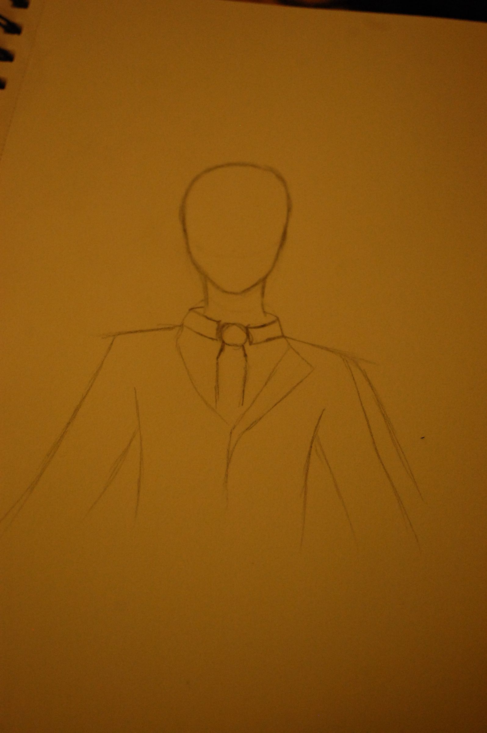How to Draw: Slender Man : 10 Steps - Instructables