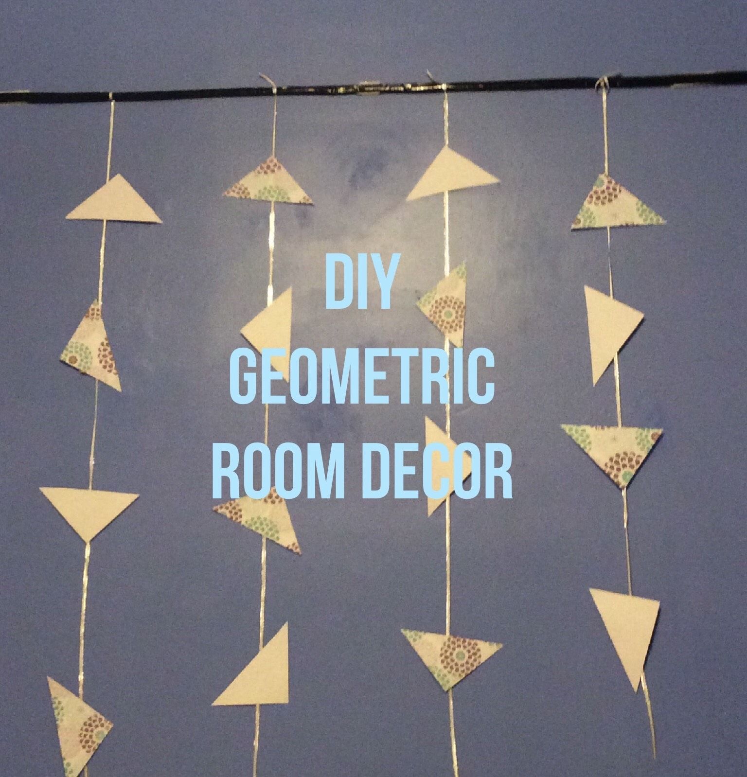 DIY Geometric Room Decor : 5 Steps (with Pictures) - Instructables