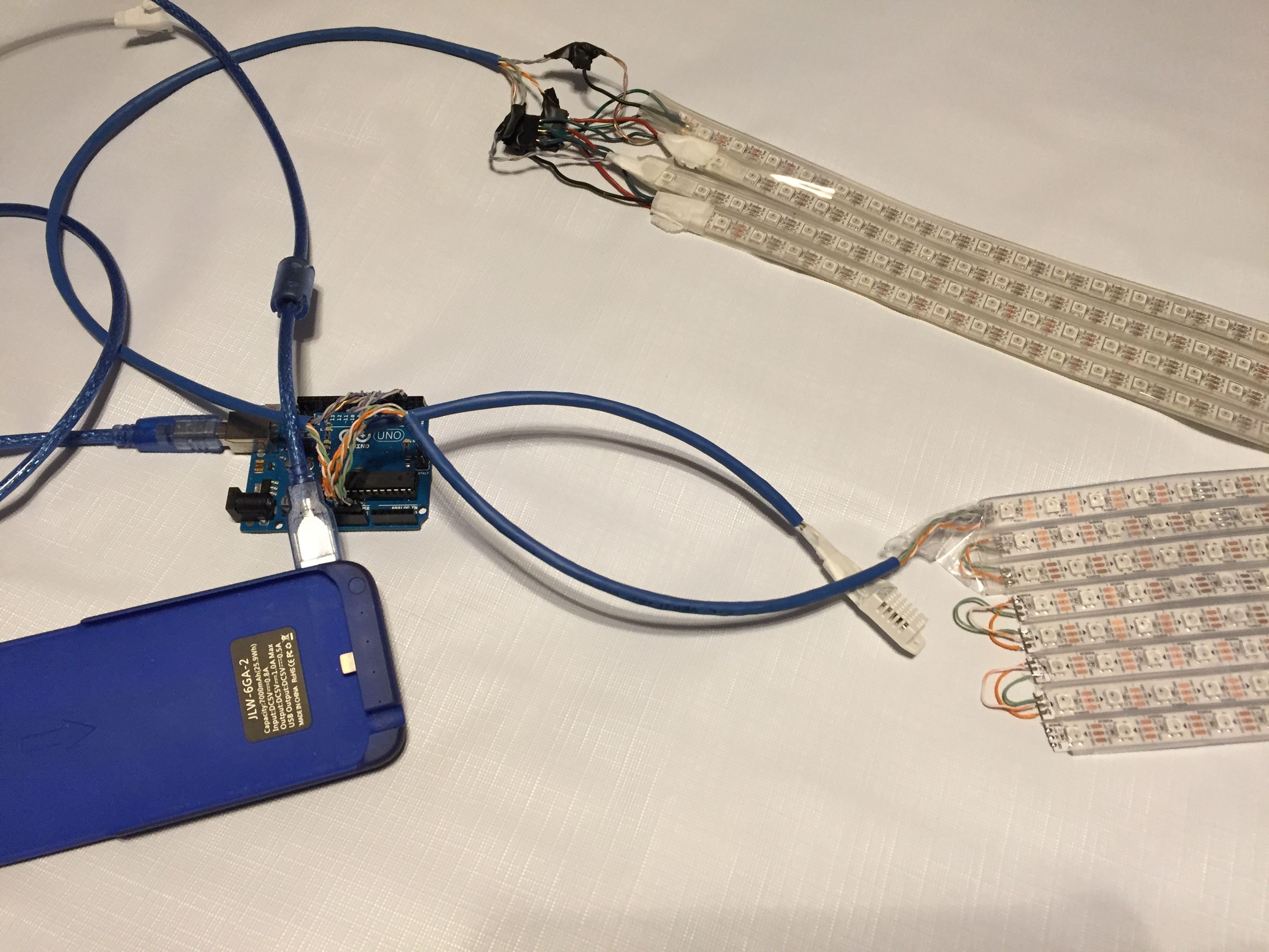 Hunger Games - Global Warming - Neopixel Fire Thermometer Scarf : 3 ...