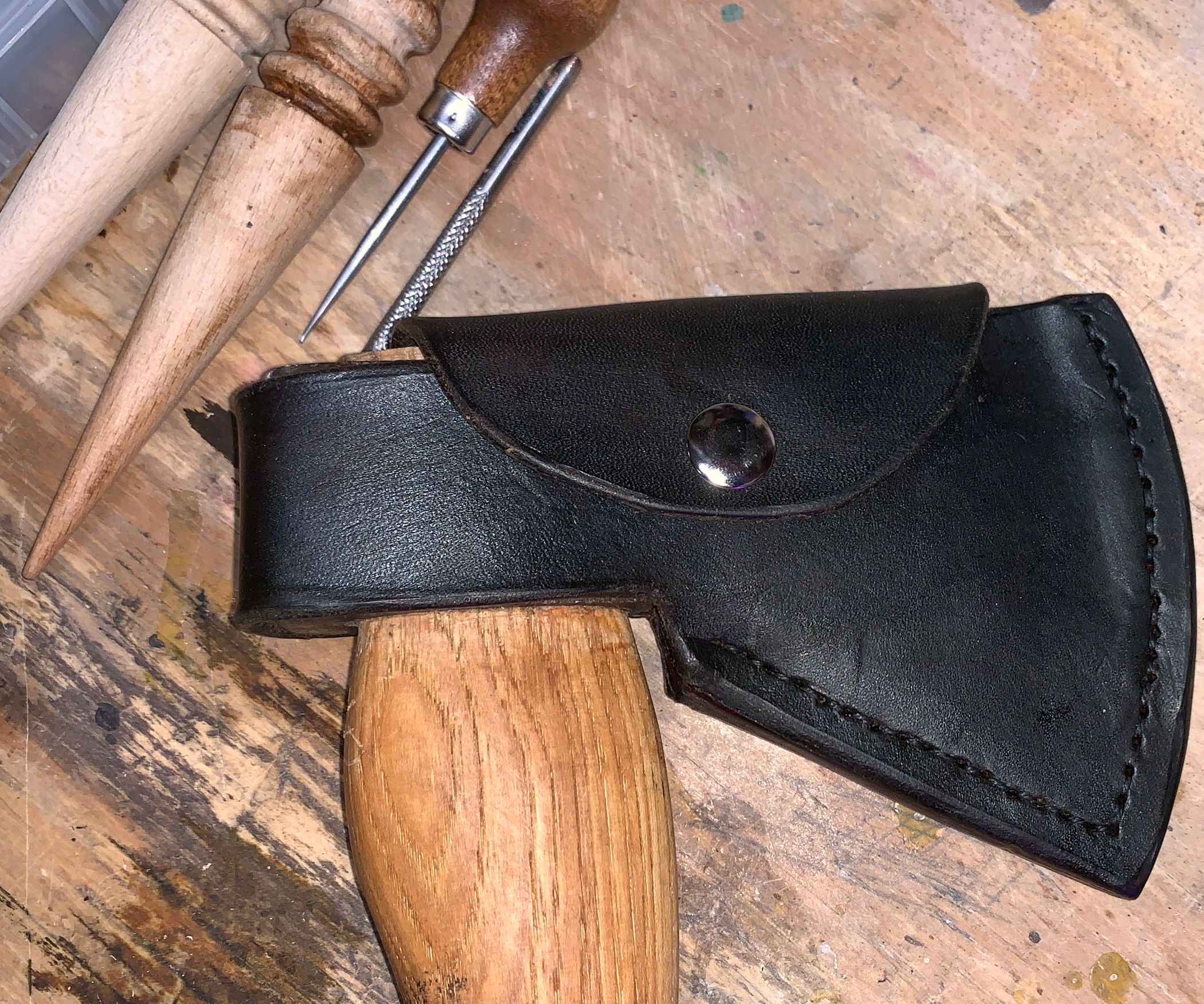 Leather Hatchet/Ax Sheath : 9 Steps (with Pictures) - Instructables