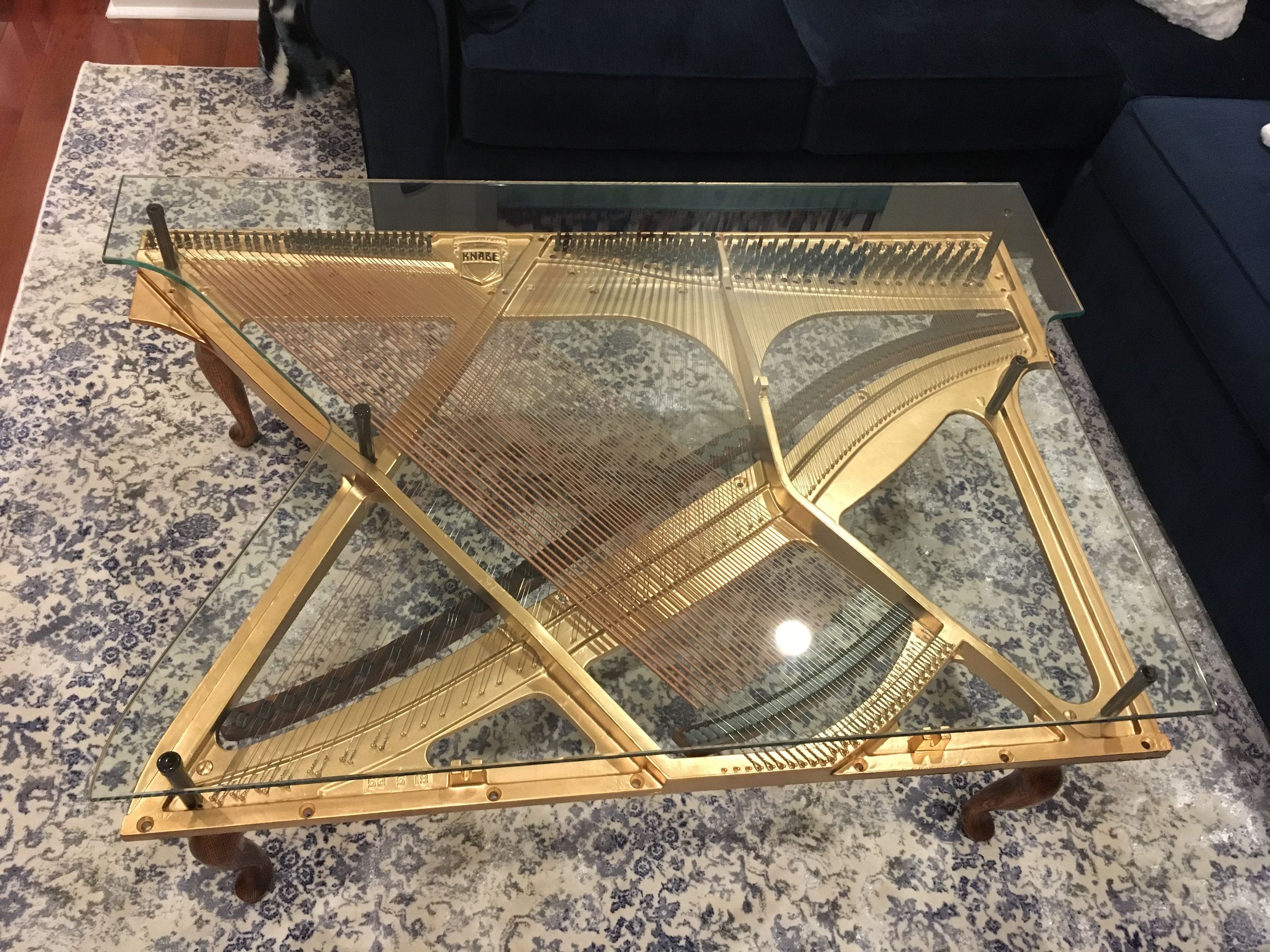 Piano Harp Coffee Table : 7 Steps (with Pictures) - Instructables