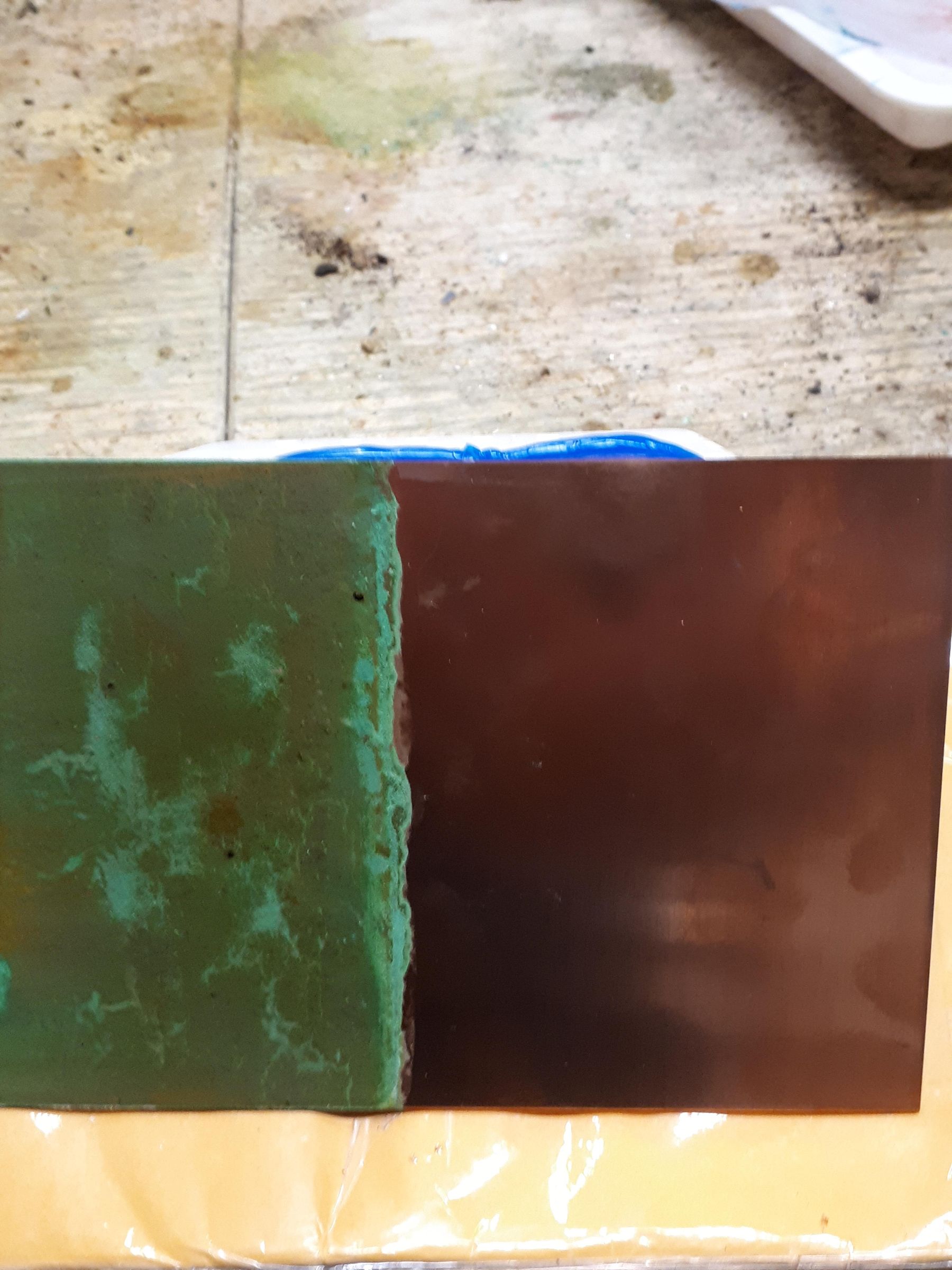 Copper Display Electroplating With Cobalt Salts and Graphite Electrodes ...