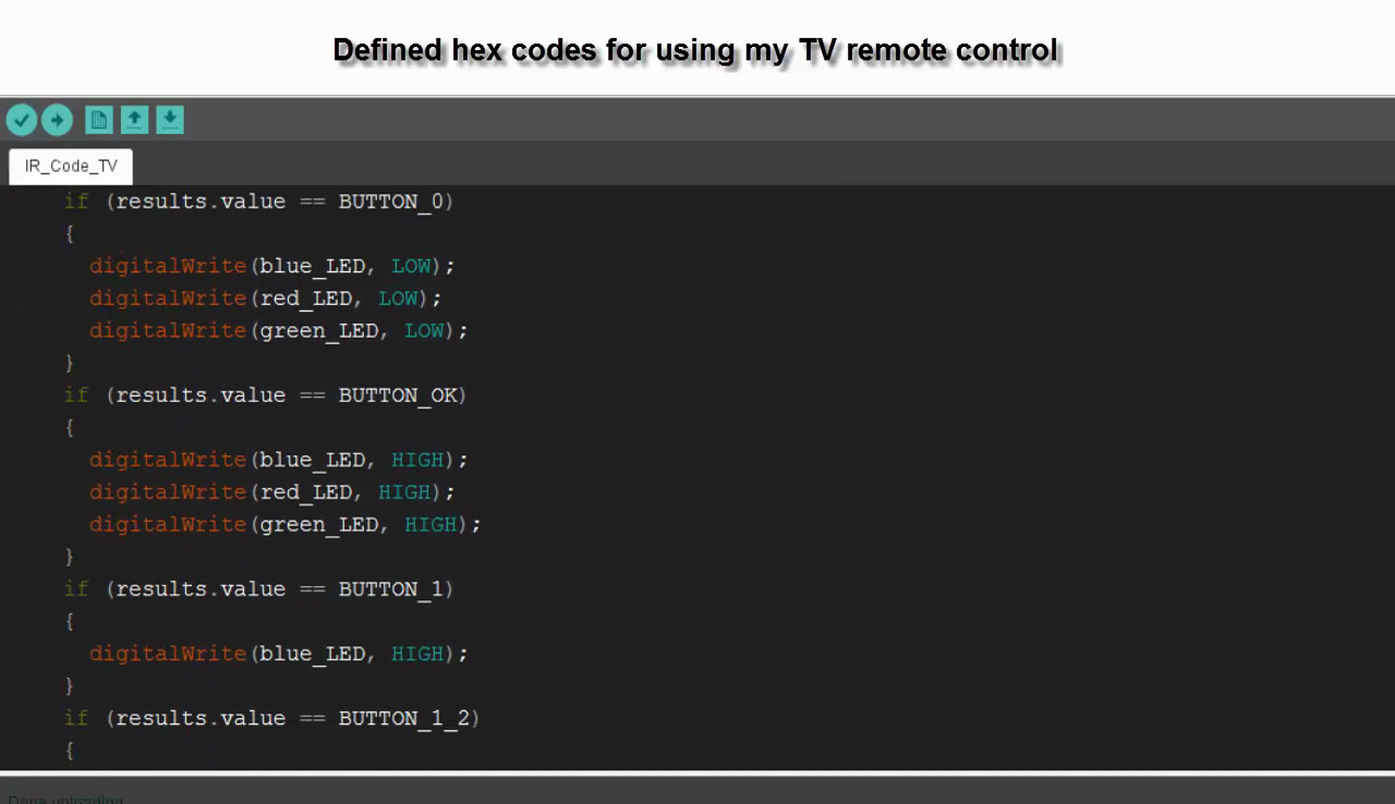 Arduino - Control Your LEDs With TV or IR Remote : 7 Steps - Instructables