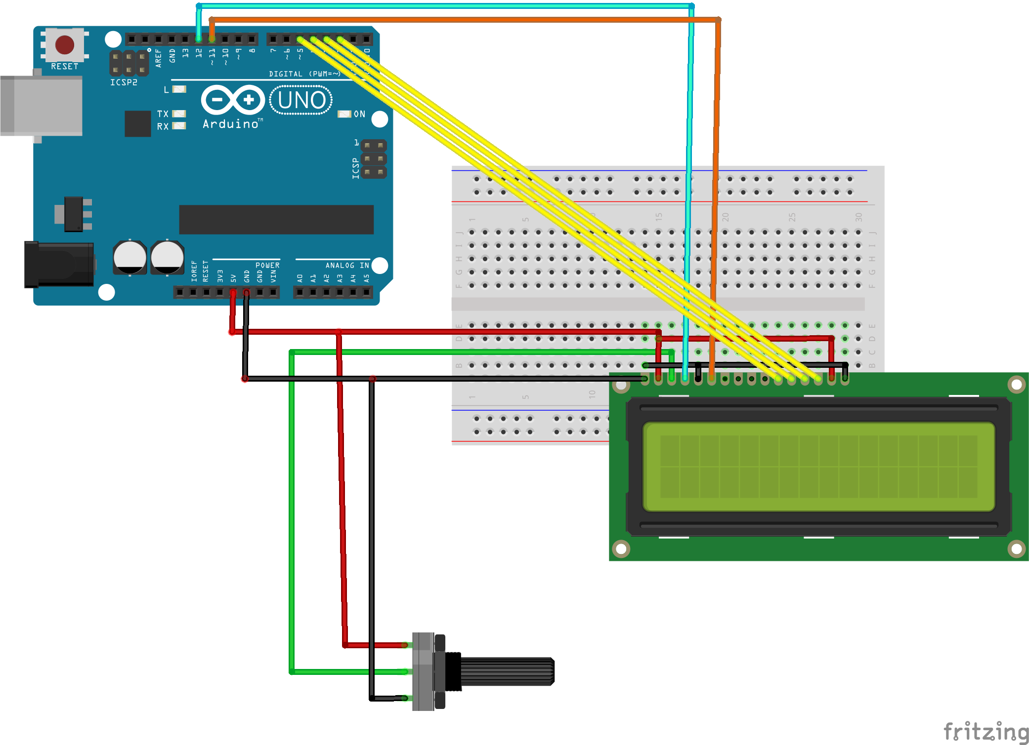 LCD - Arduino Interfacing : 5 Steps (with Pictures) - Instructables