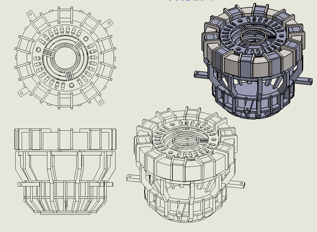 Mk.1 Arc Reactor Replica : 9 Steps (with Pictures) - Instructables