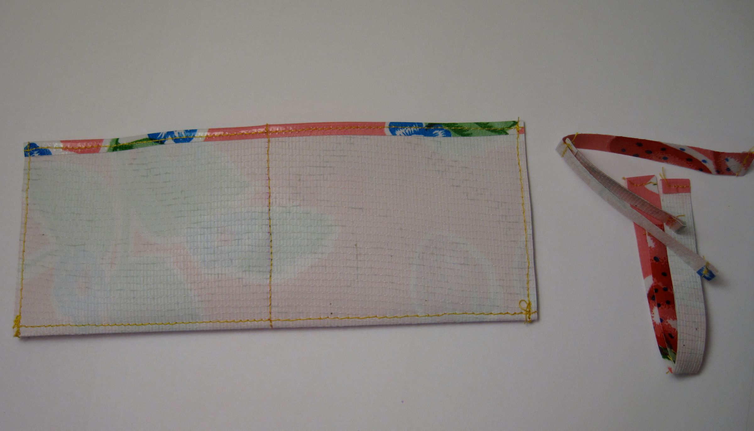 Sew a Simple Oilcloth Wallet : 9 Steps (with Pictures) - Instructables