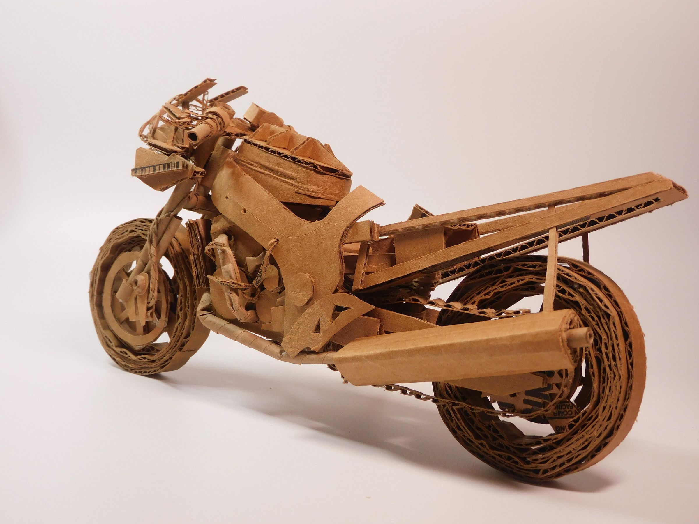Cardboard Suzuki Hayabusa Chassis : 17 Steps (with Pictures ...
