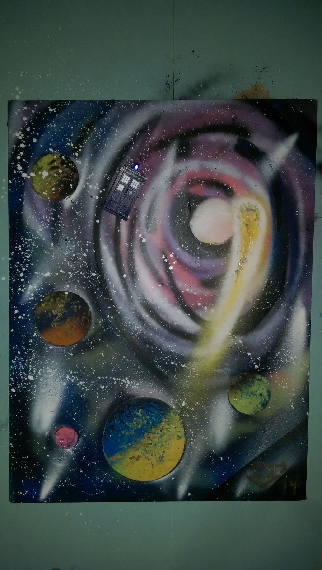 Paint a Galaxy in 30 Minutes : 7 Steps (with Pictures) - Instructables