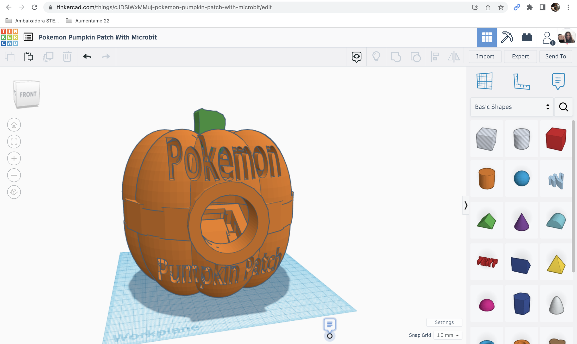 Pokemon Pumpkin Patch With Micro:bit and Tinkercad 🎃 : 6 Steps (with ...