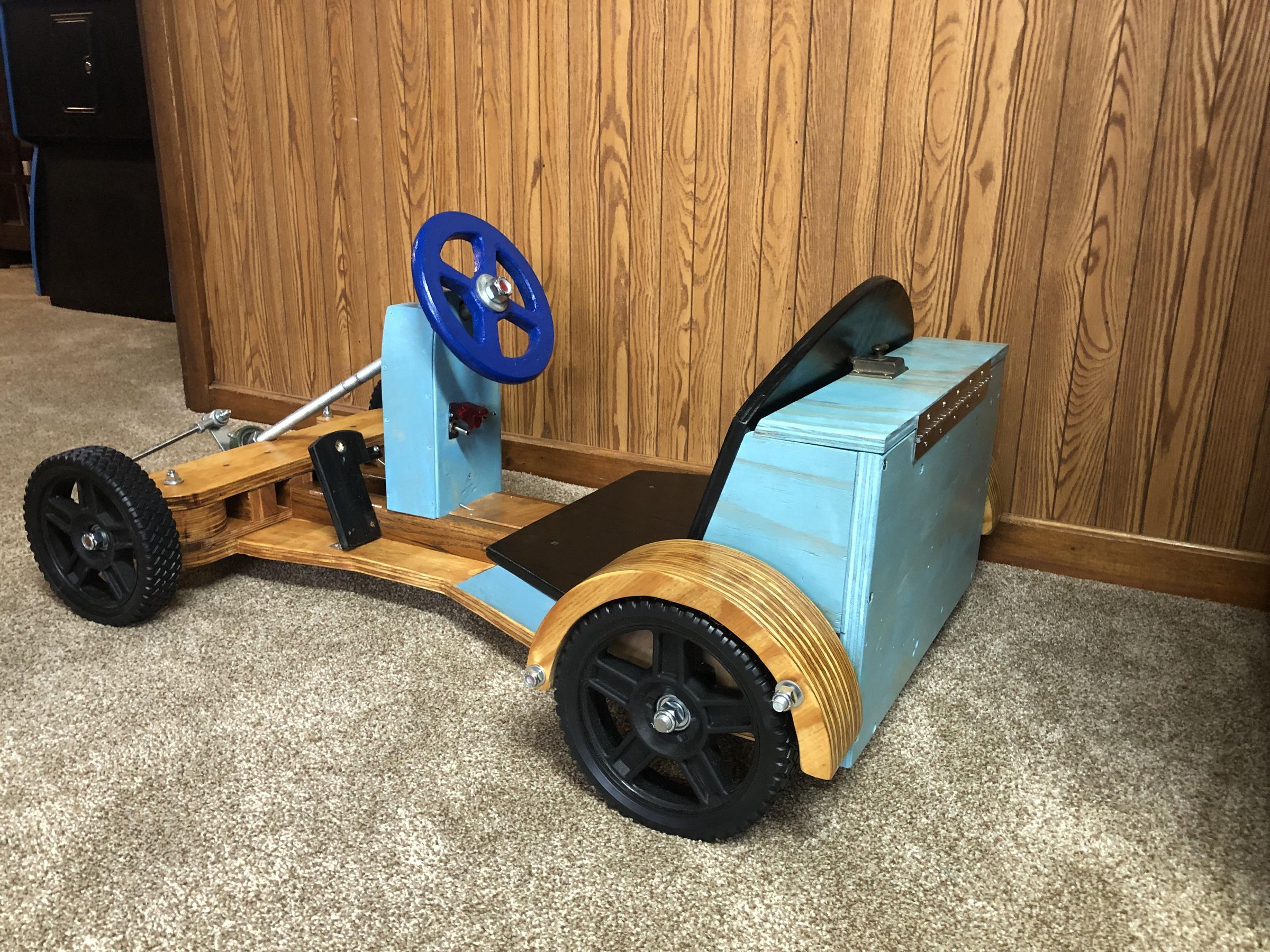 Wooden Electric Mini Go-Kart : 12 Steps (with Pictures) - Instructables