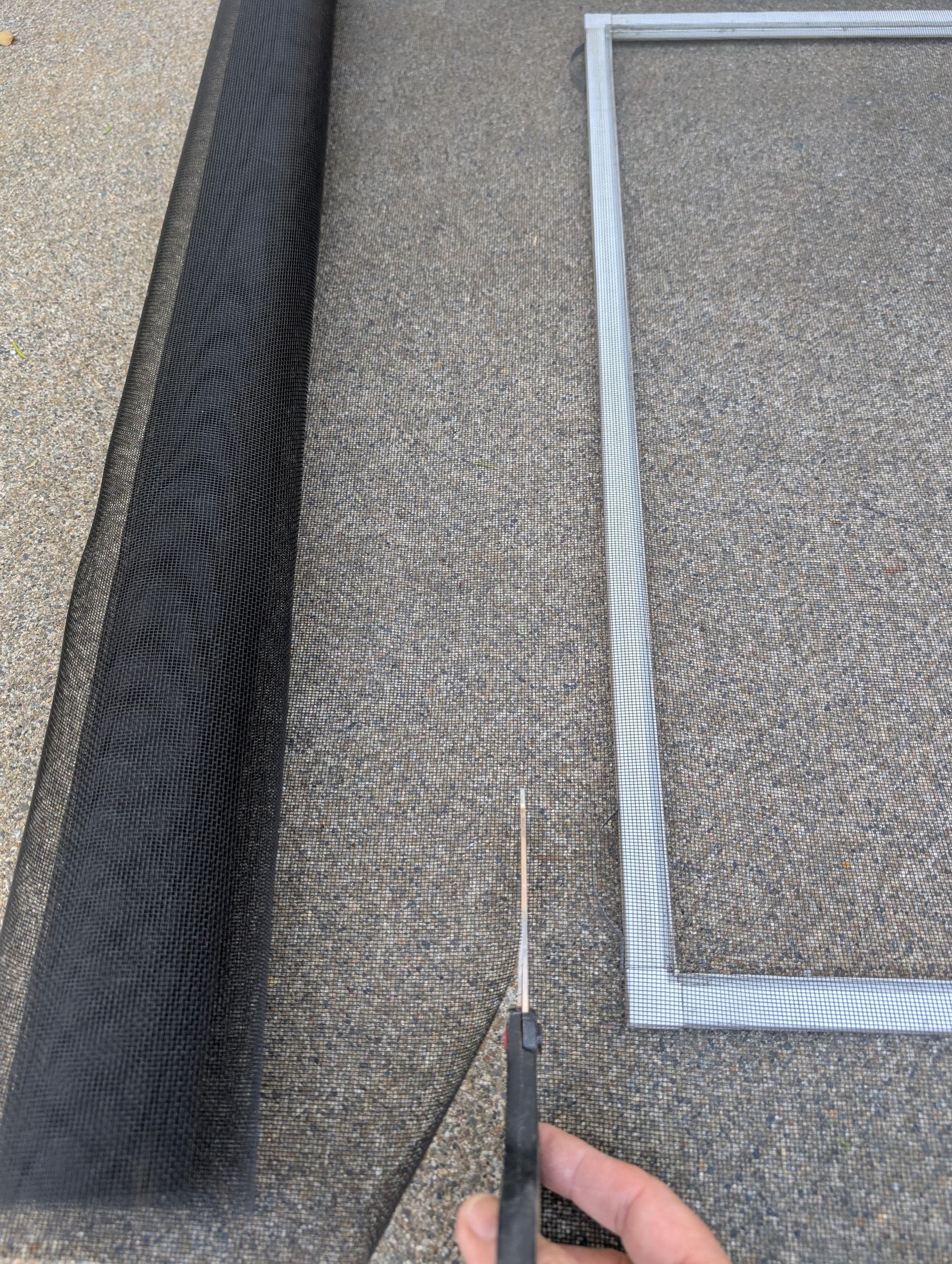 DIY Screen Repair: Easy Fix That Saves You Serious Cash : 6 Steps (with ...