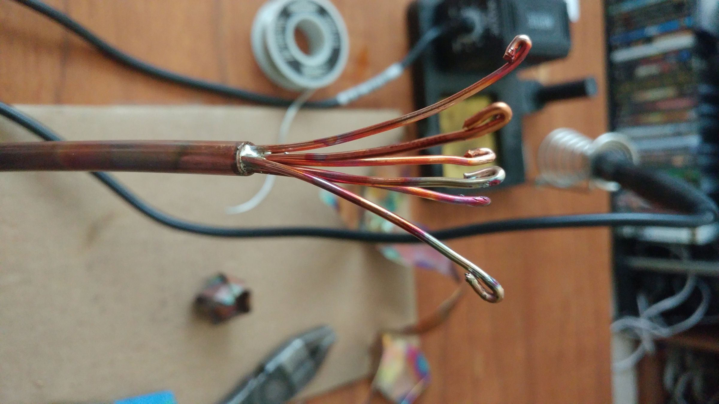 Rainbow Copper Flower : 4 Steps (with Pictures) - Instructables