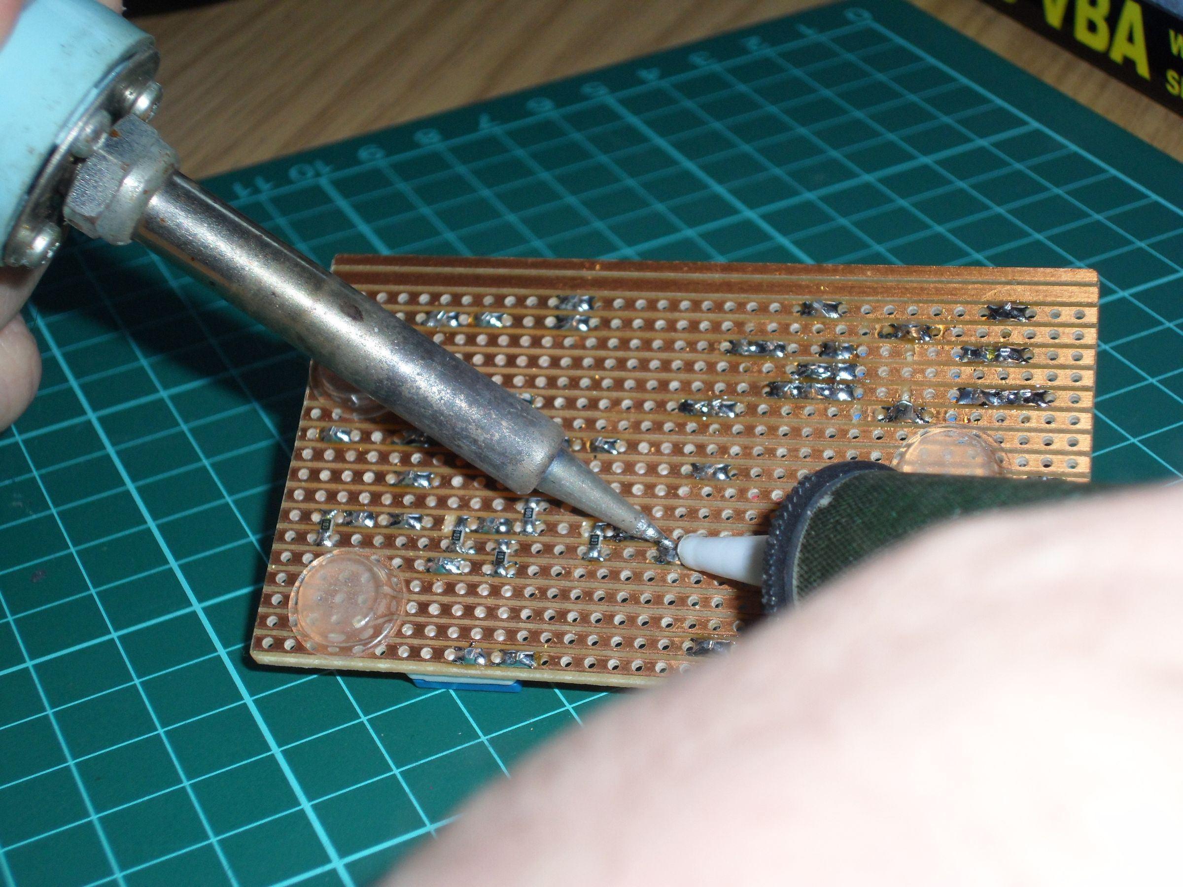Practical Circuit Construction With Strip Board : 14 Steps (with ...