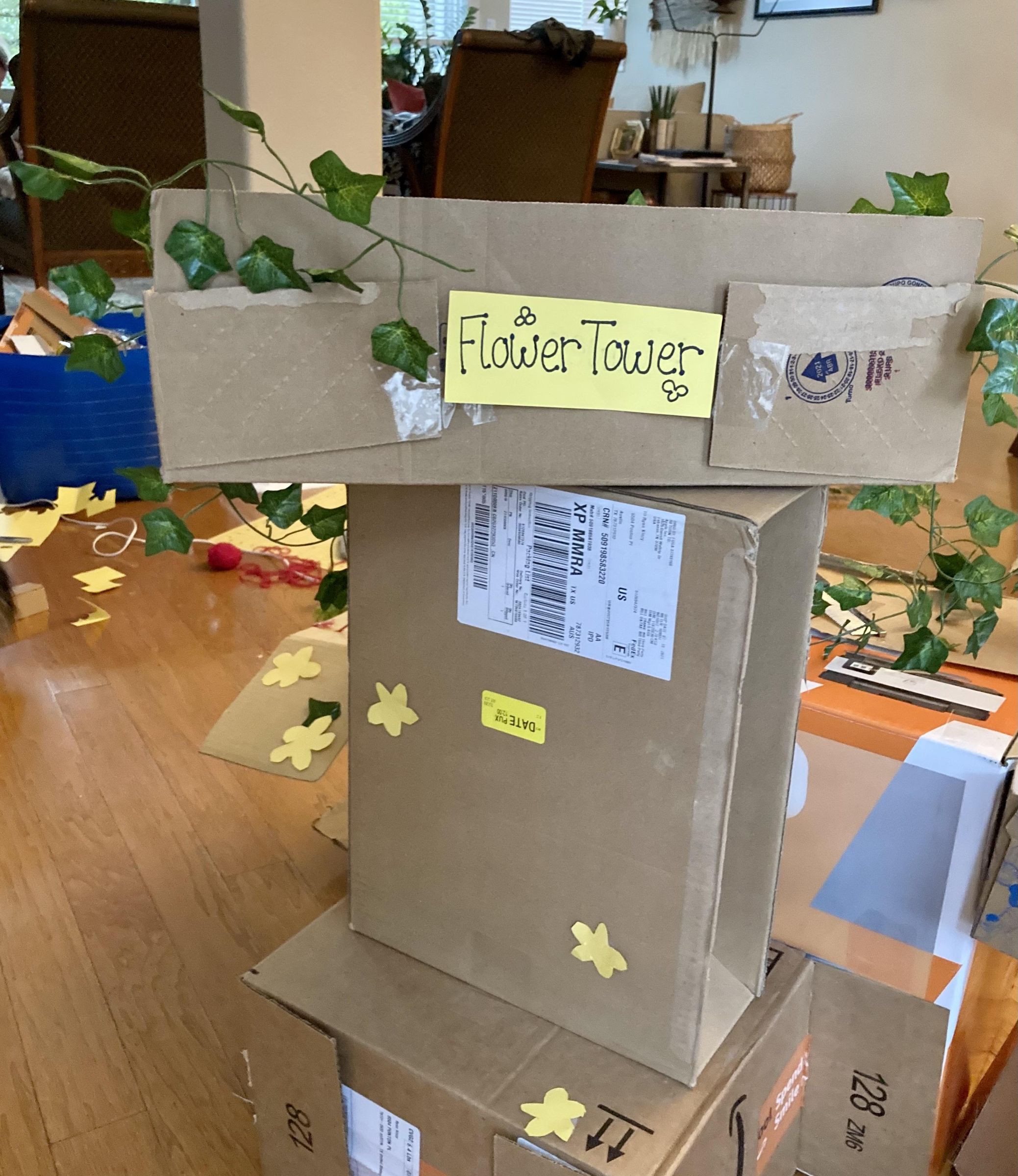 Flower Tower : 3 Steps - Instructables