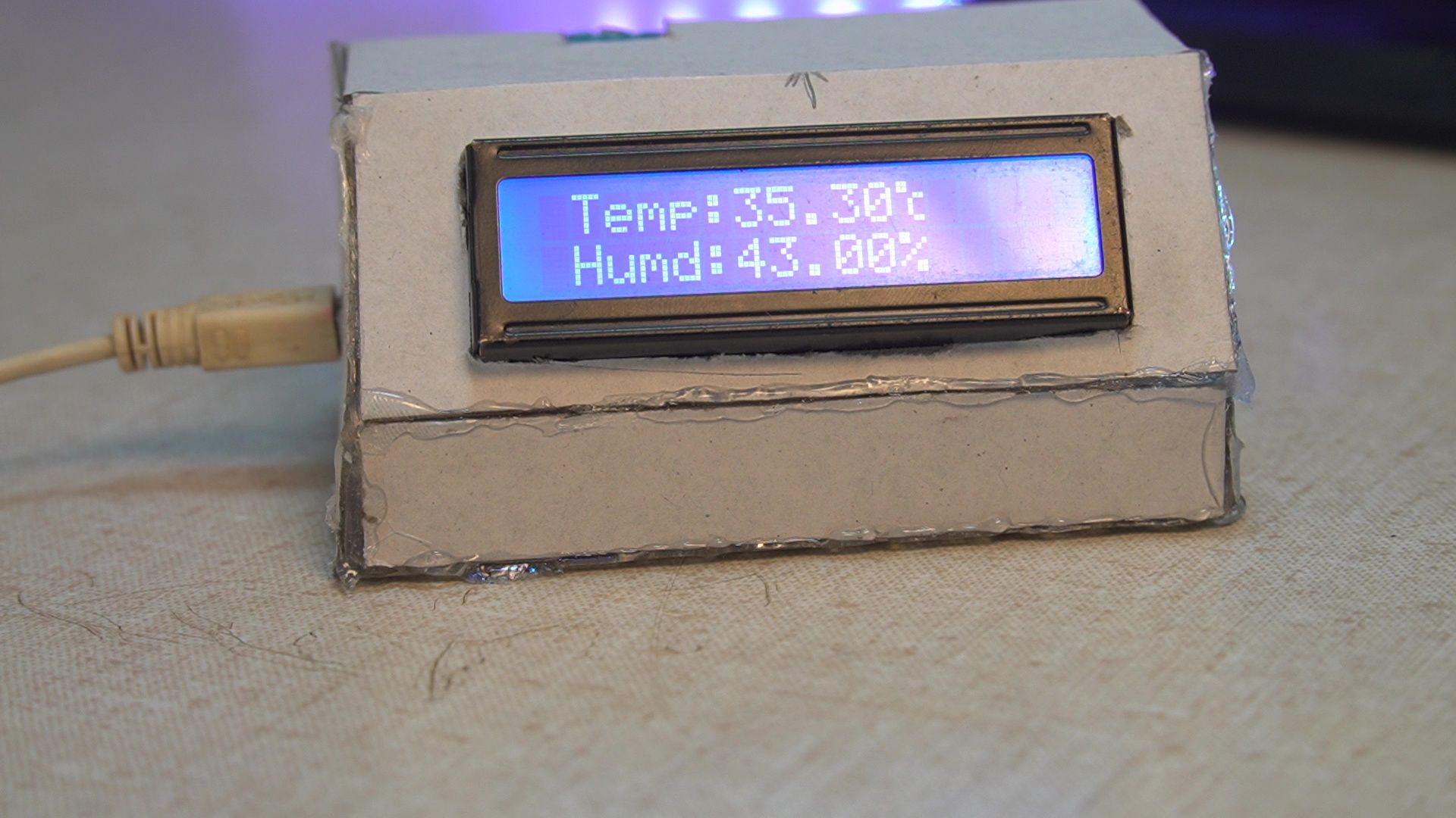 How to Make an Arduino Weather Station With DHT11 Temperature and ...