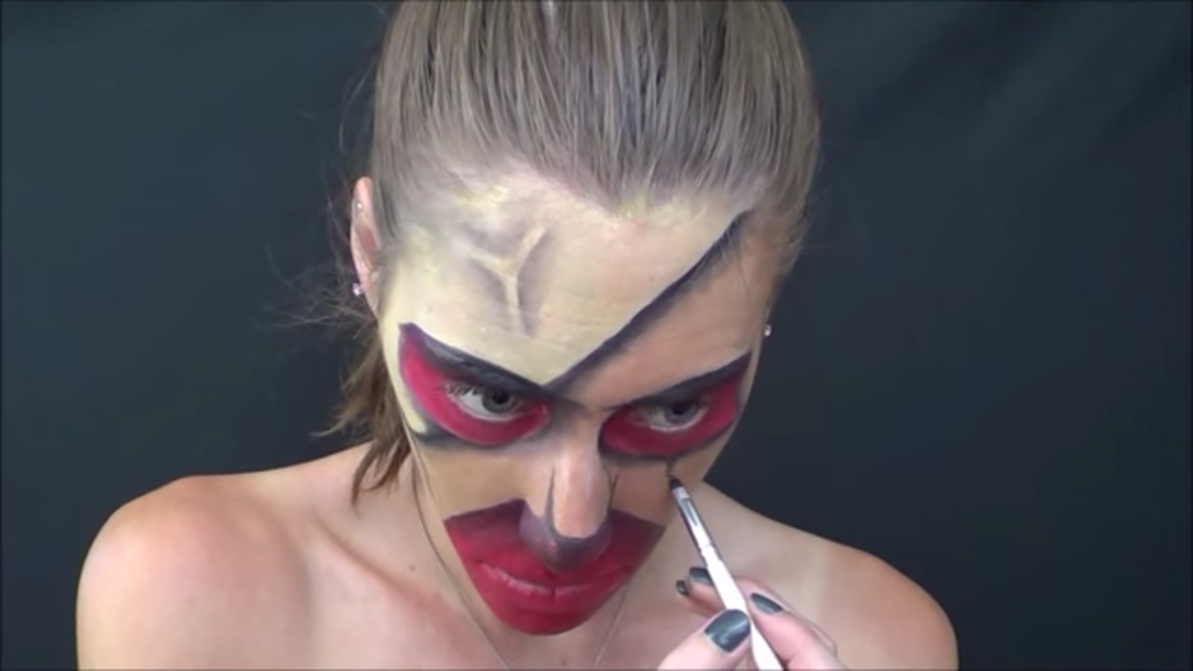 Fallout 3 Ghoul Mask Makeup Transformation : 12 Steps (with Pictures ...