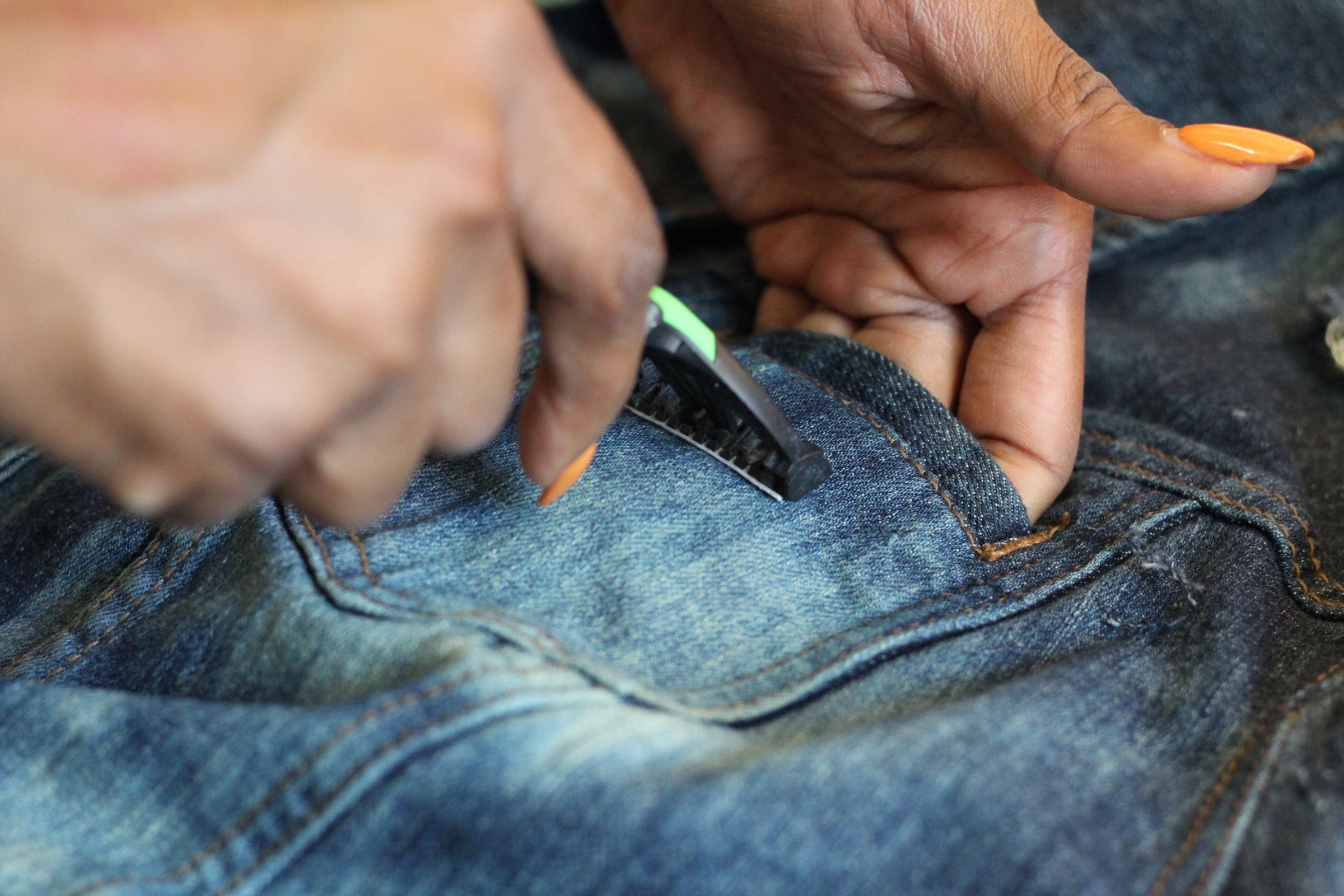 Distressed Denim Jacket : 14 Steps (with Pictures) - Instructables