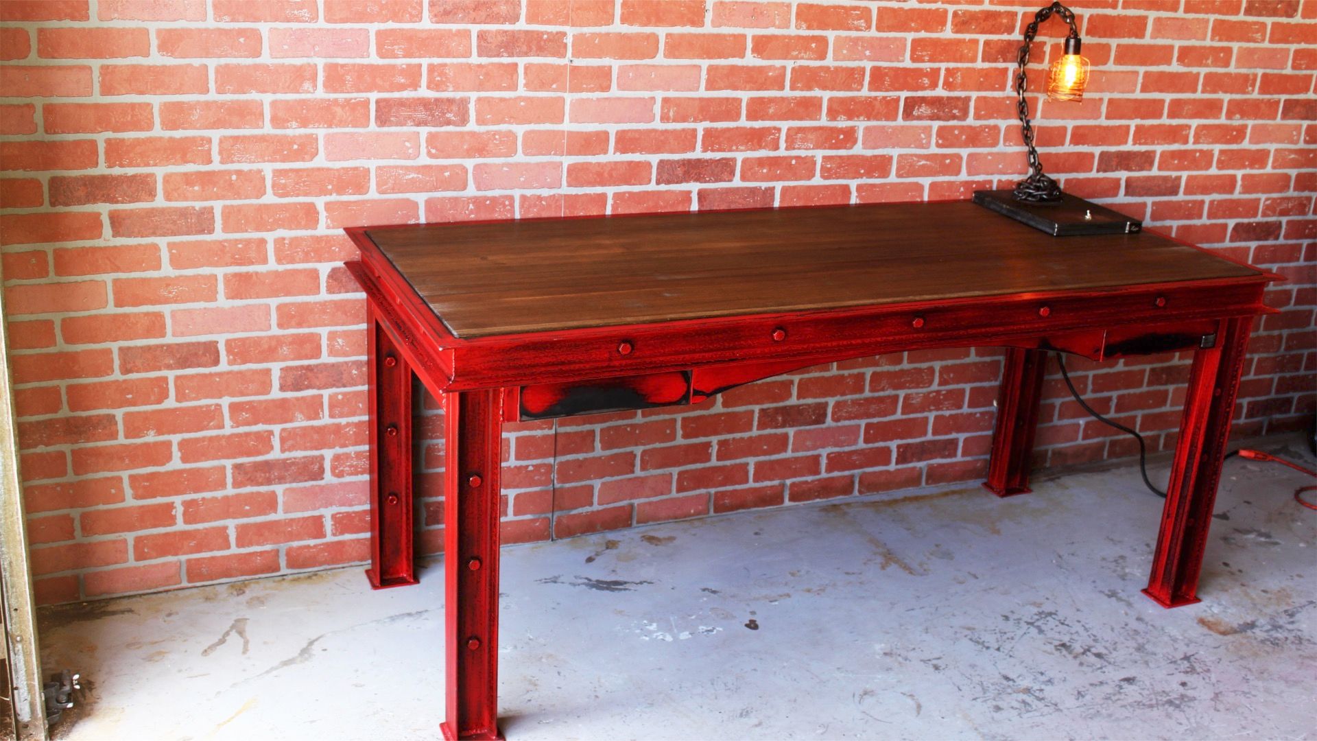 Distressed Industrial Desk : 5 Steps (with Pictures) - Instructables