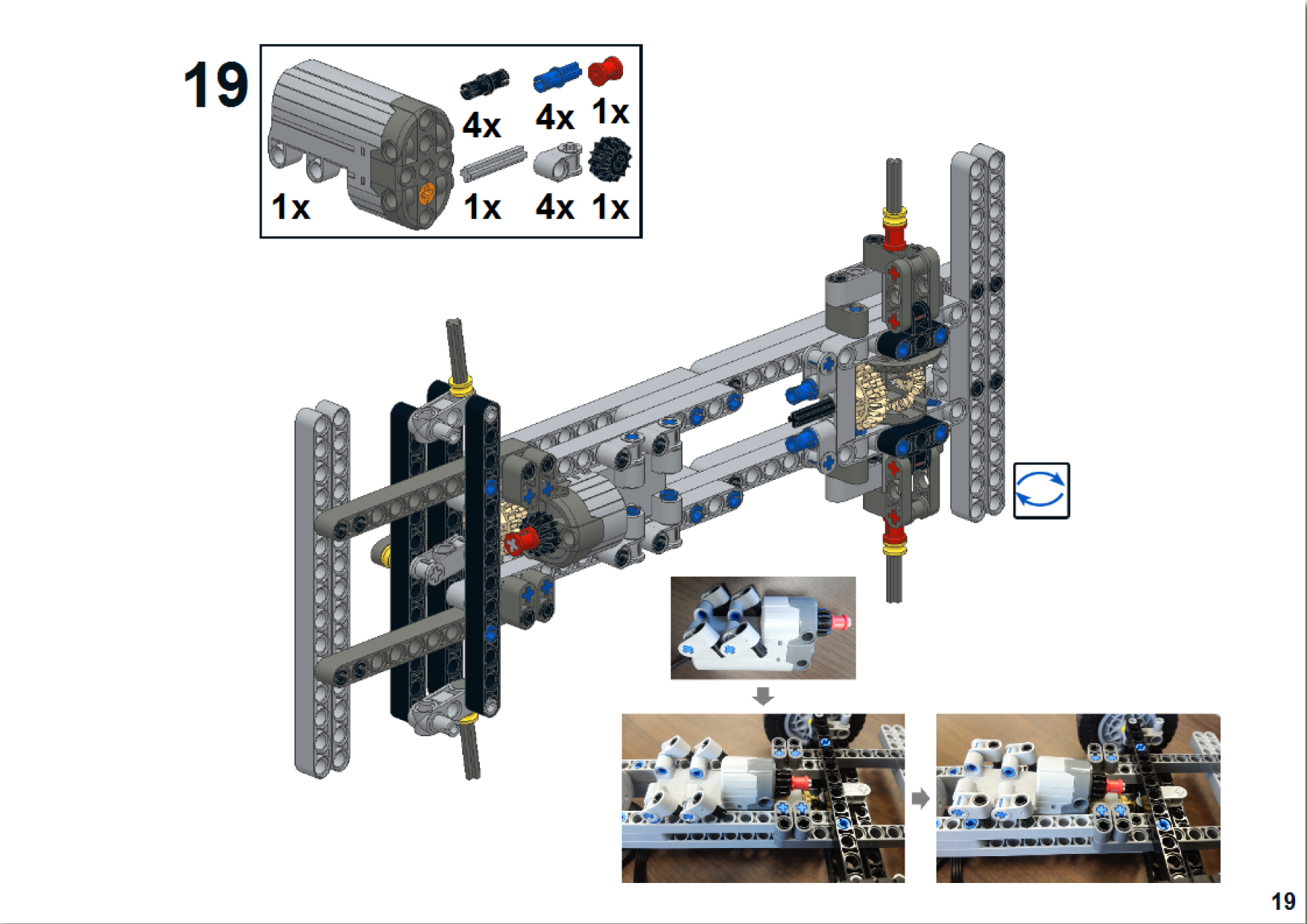 LEGO Car With Motorized Driving and Steering - Instructables