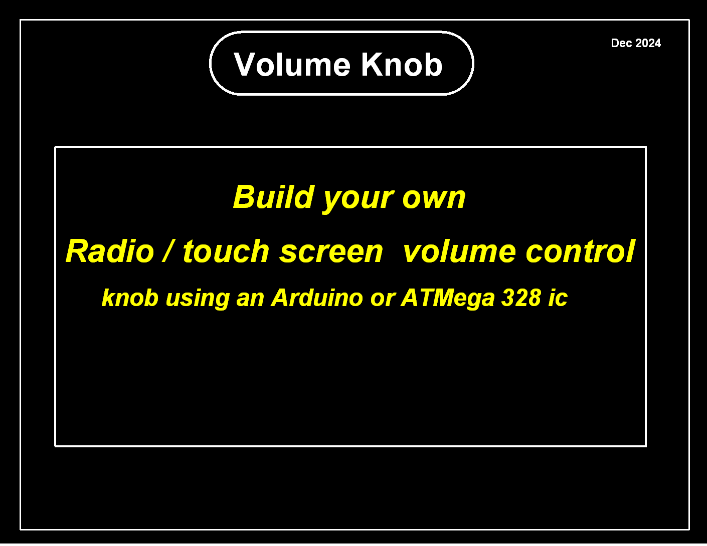 Volume Control Knob for Your Android Automotive Touch Screen Radio ...