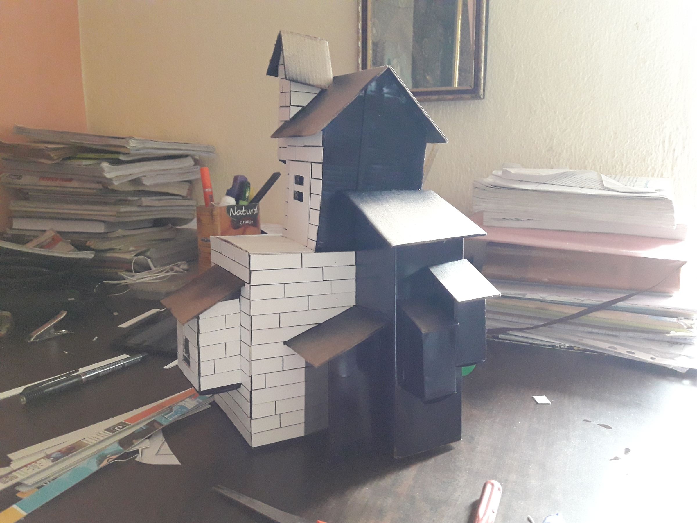 DIY Cardboard House : 8 Steps (with Pictures) - Instructables