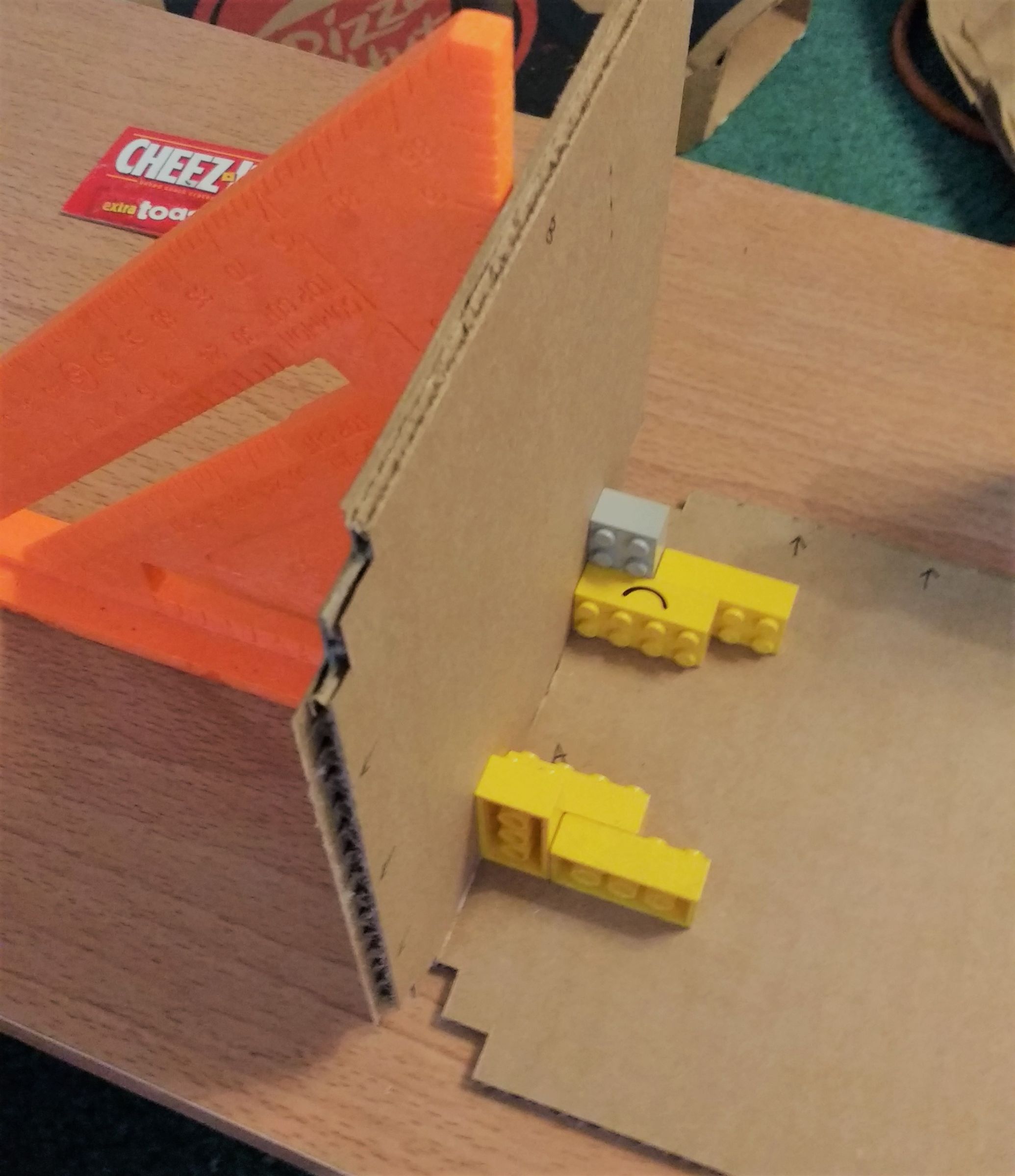 DIY Cardboard Super Mario World Question Mark Block Shelf : 19 Steps ...