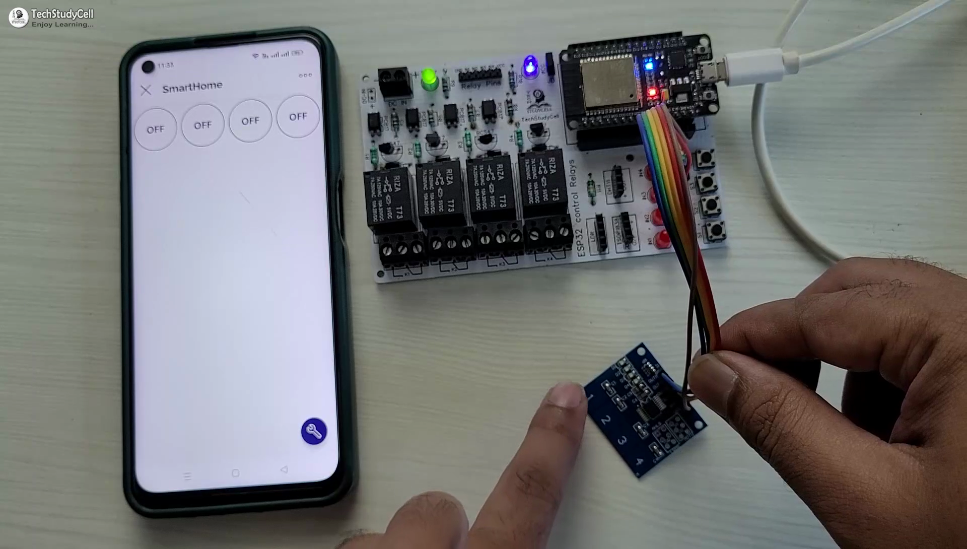 ESP32 Capacitive Touch Sensor Switch to Control Relays With TTP223 : 17 Steps - Instructables